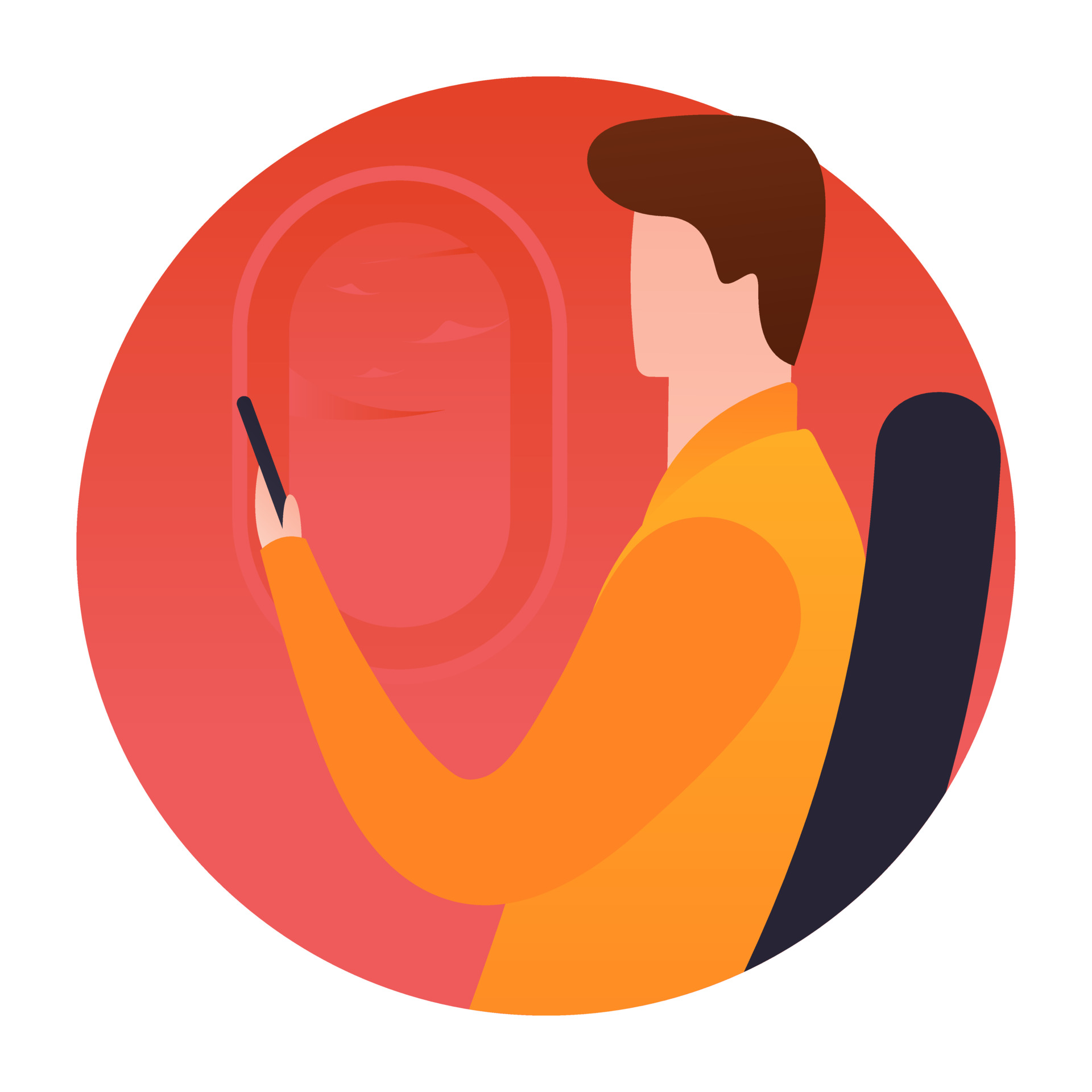 Using Phone Concepts 3599922 Vector Art at Vecteezy