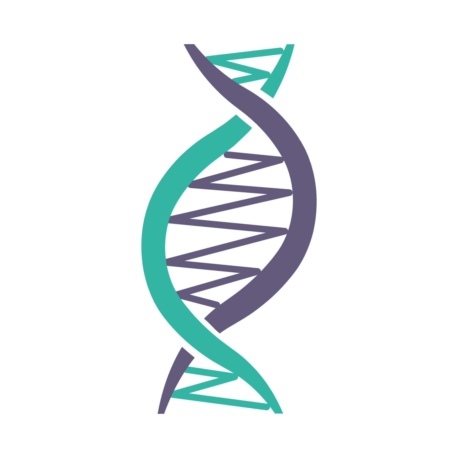 Left-handed DNA helix violet and turquoise color icon 3602490 Vector ... Left-handed DNA helix violet and turquoise color icon 3602490 Vector ...