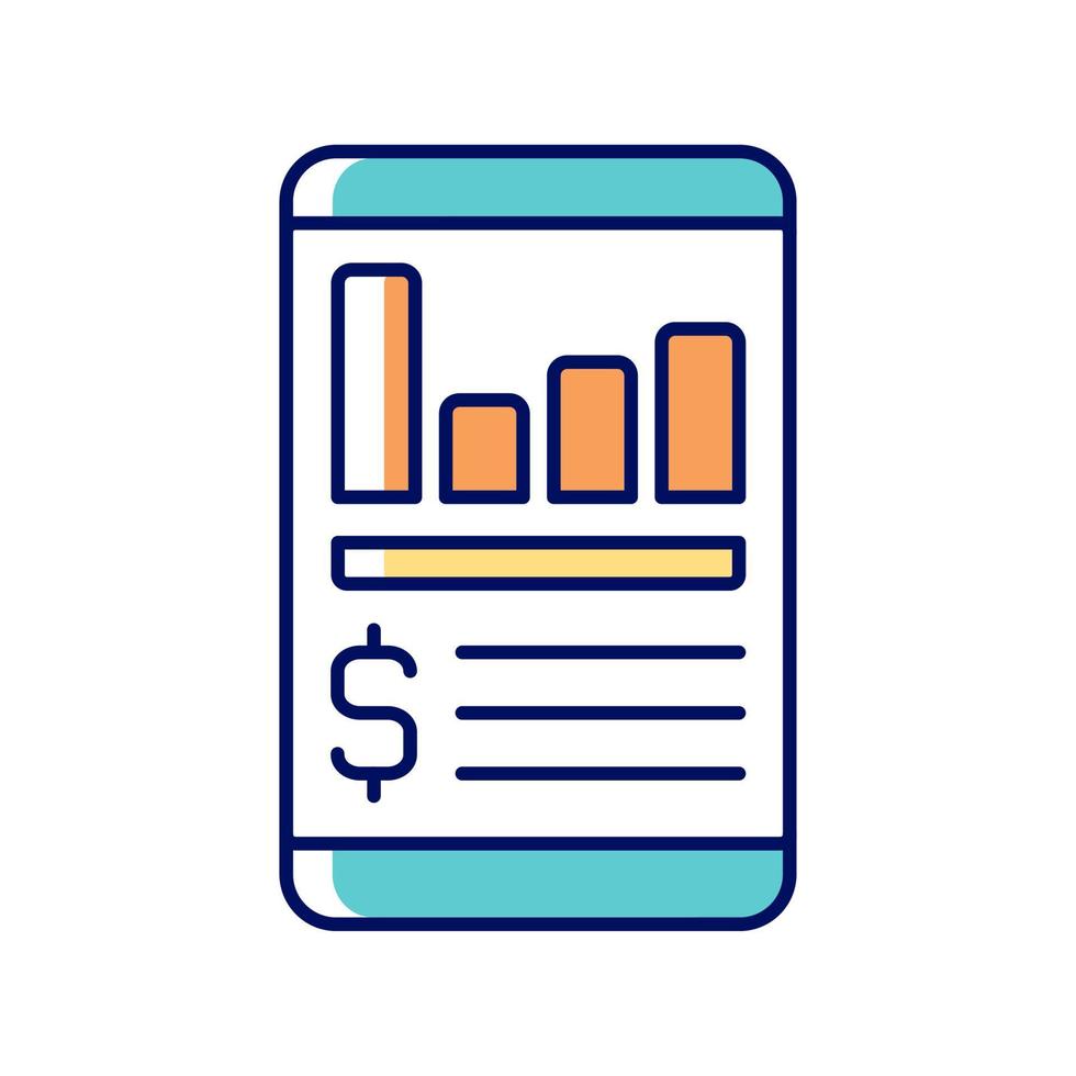 Expense tracker app RGB color icon 3602588 Vector Art at Vecteezy Expense tracker app RGB color icon 3602588 Vector Art at Vecteezy