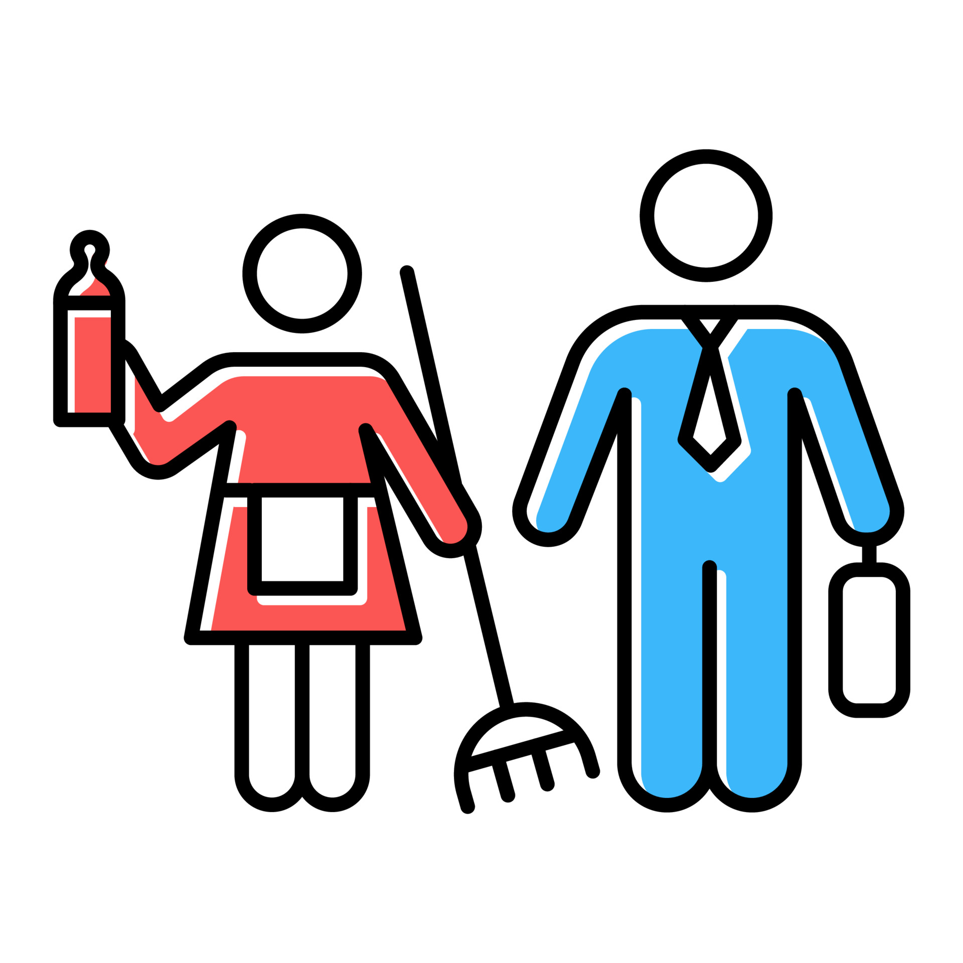 Gender stereotypes color icon 3602836 Vector Art at Vecteezy Gender stereotypes color icon 3602836 Vector Art at Vecteezy