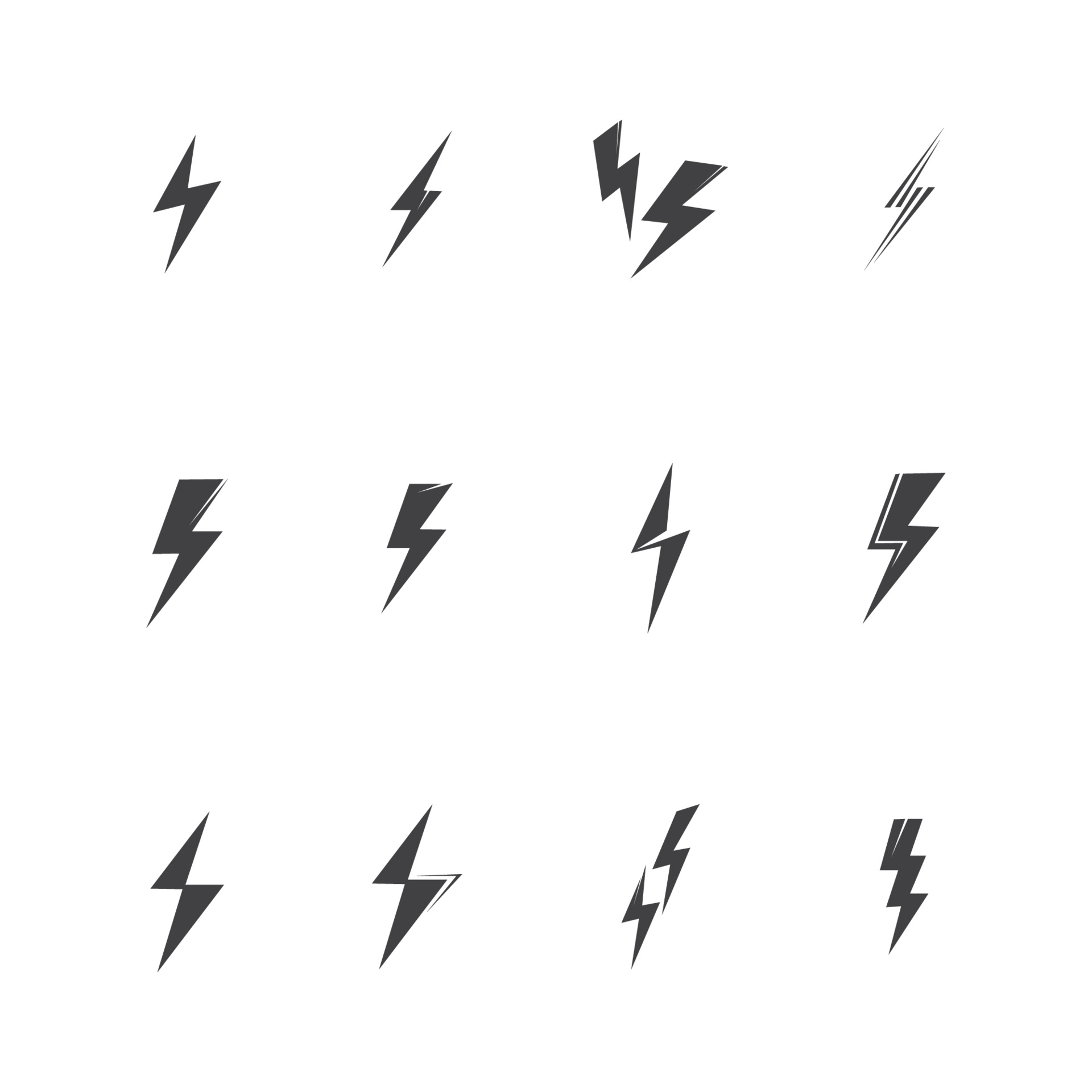 Set Of Thunderbolt 3603198 Vector Art At Vecteezy set-of-thunderbolt-3603198-vector-art-at-vecteezy