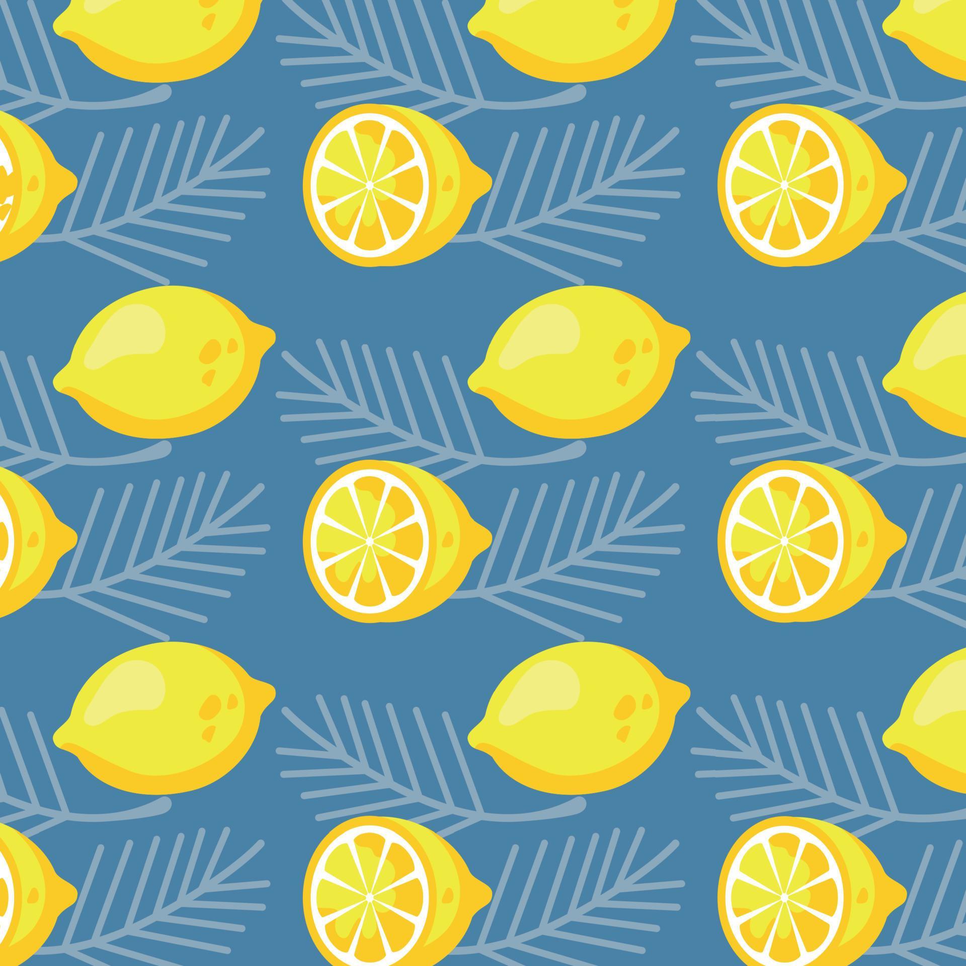 Pattern web pattern lemons background texture - Vector 3607541 Vector ...