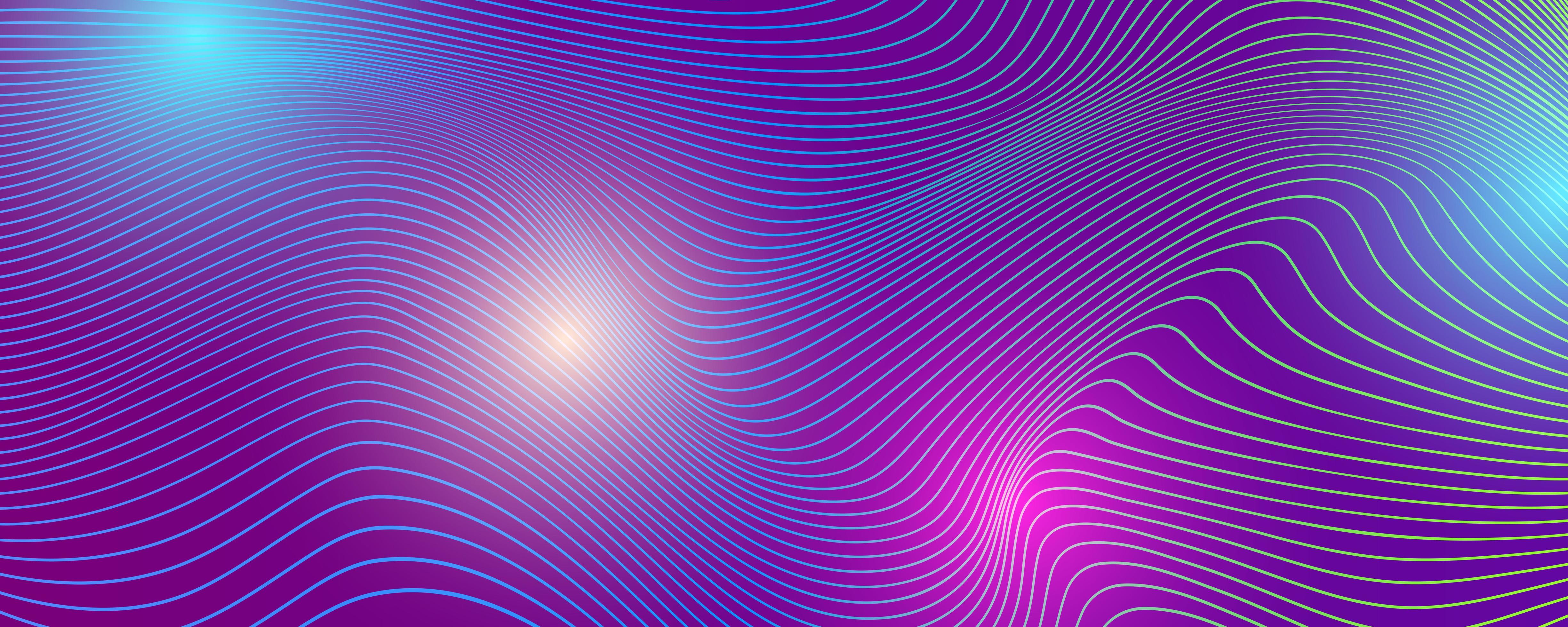 Tech background with abstract wave lines. 3607911 Vector Art at Vecteezy