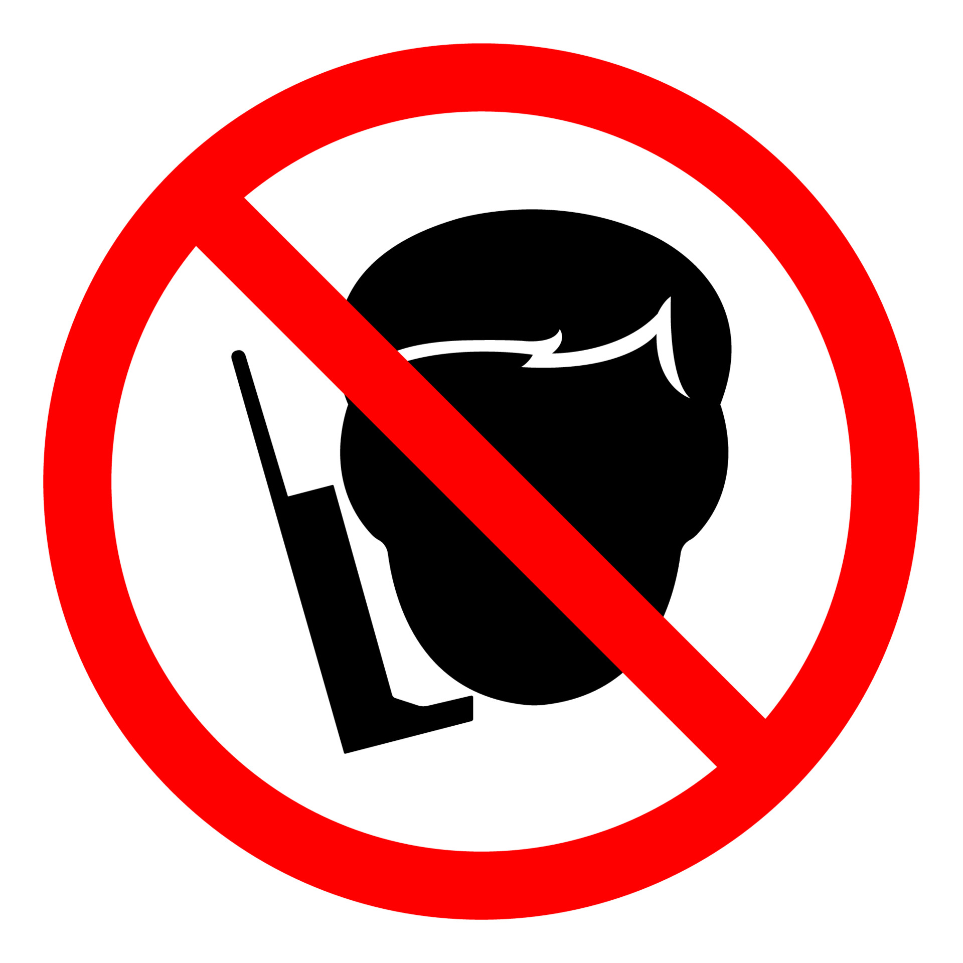 Walking Do Not Use Mobile Phone Symbol 3611456 Vector Art at Vecteezy