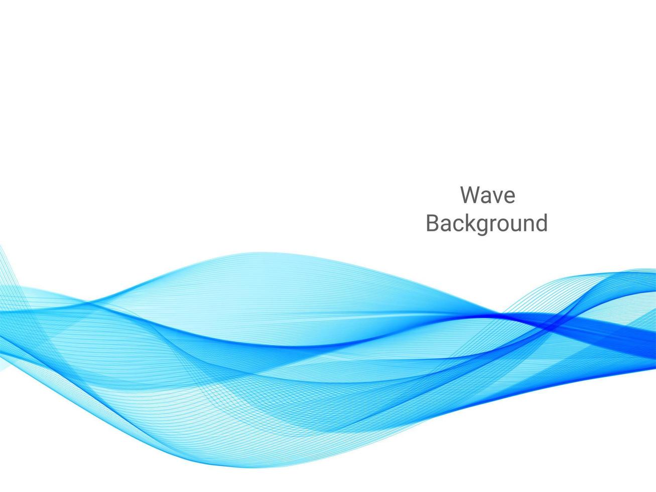 Abstract modern flowing blue wave pattern background 3621555 Vector Art ...