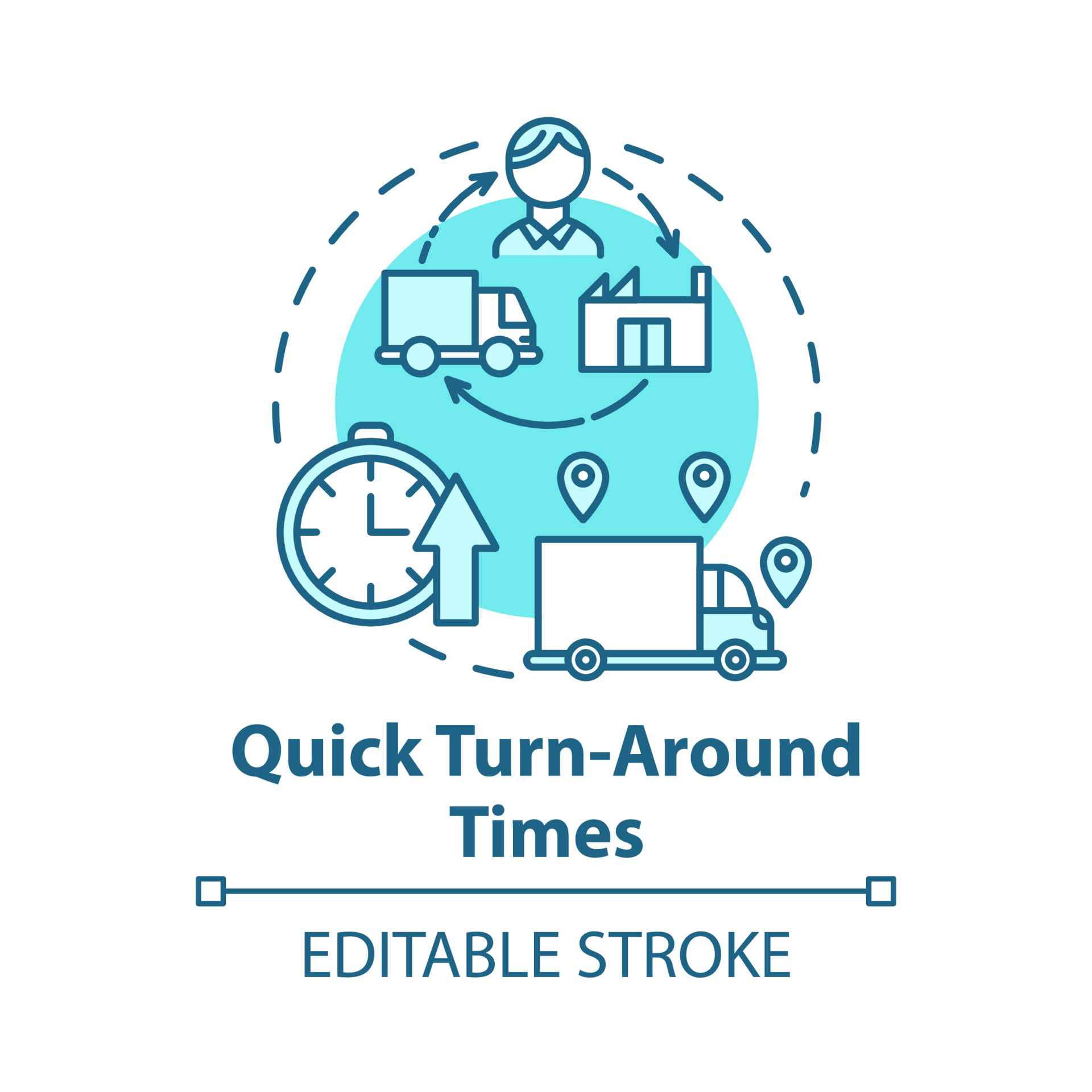 Quick Turn Around Times Concept Icon 3639110 Vector Art At Vecteezy quick-turn-around-times-concept-icon-3639110-vector-art-at-vecteezy