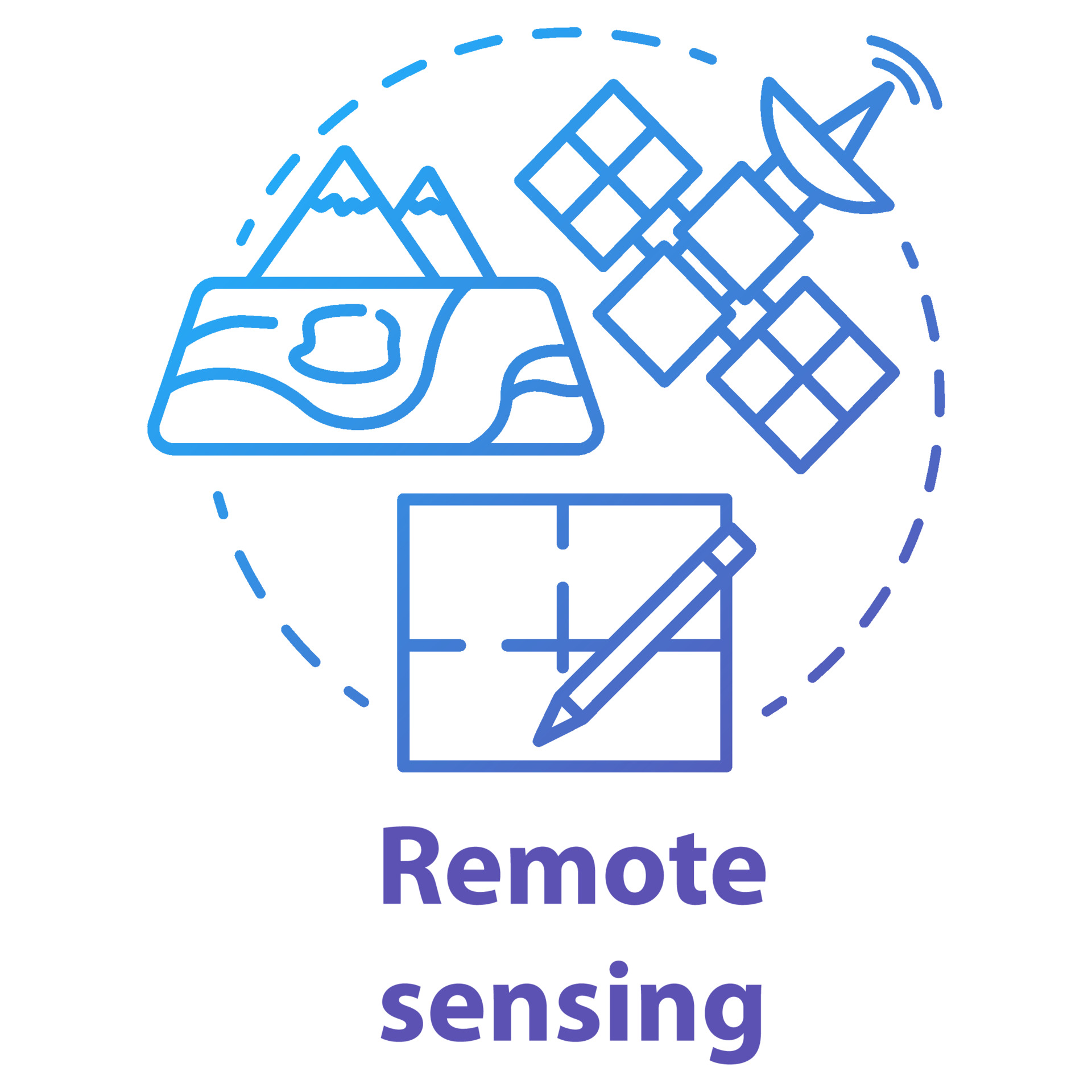 Remote sensing concept icon 3639408 Vector Art at Vecteezy Remote sensing concept icon 3639408 Vector Art at Vecteezy