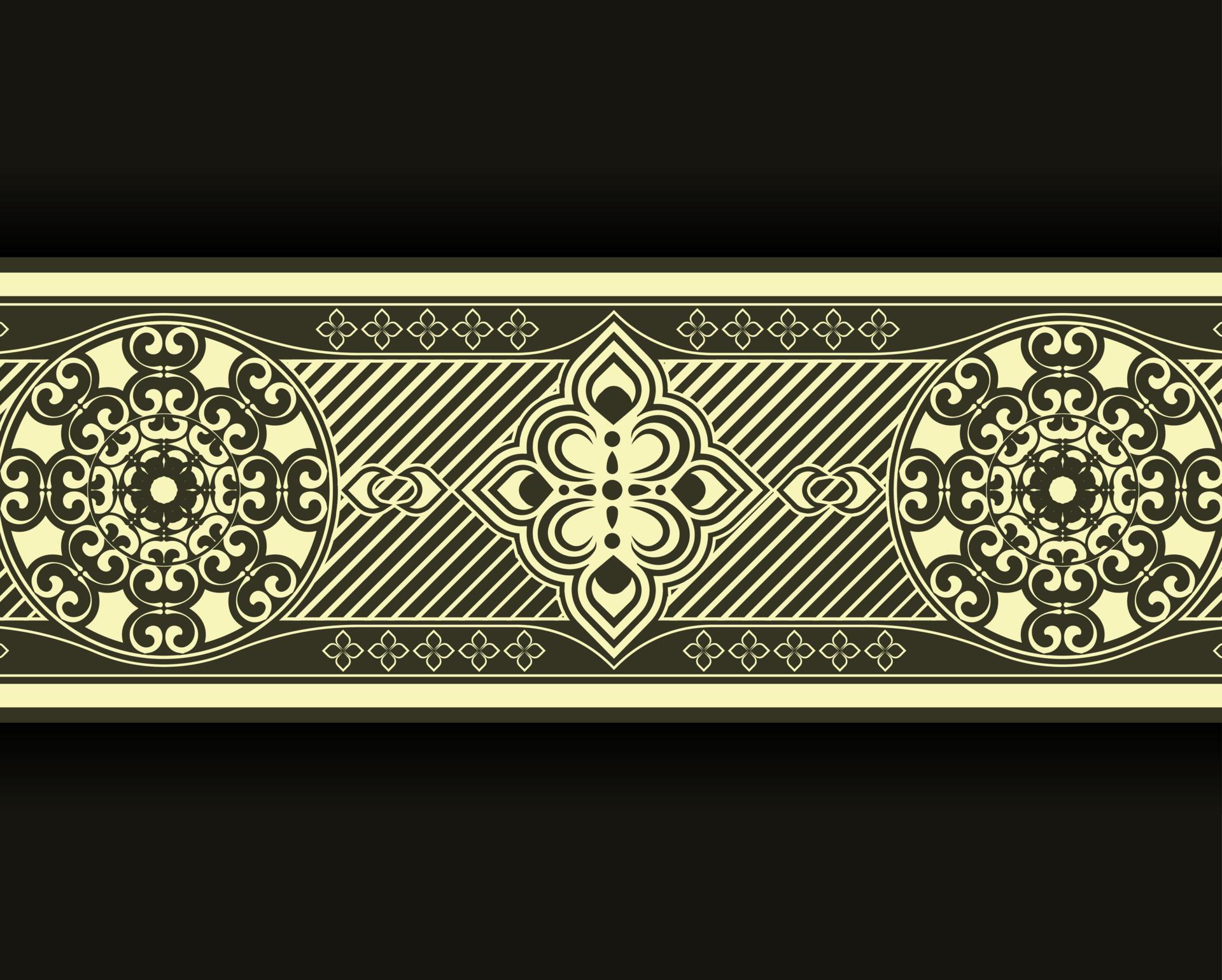 ornamental pattern border Design Template 3641879 Vector Art at Vecteezy