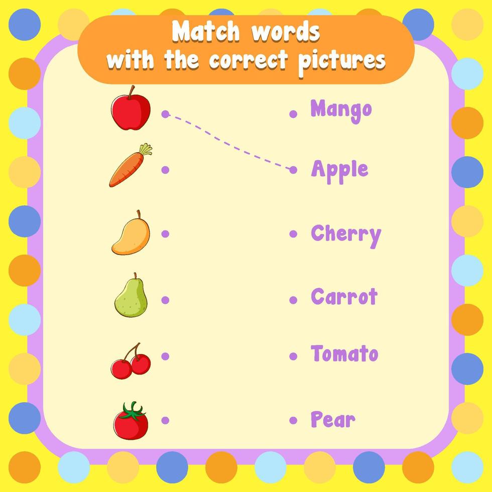 Match The Words With The Correct Pictures 3657830 Vector Art At Vecteezy match-the-words-with-the-correct-pictures-3657830-vector-art-at-vecteezy