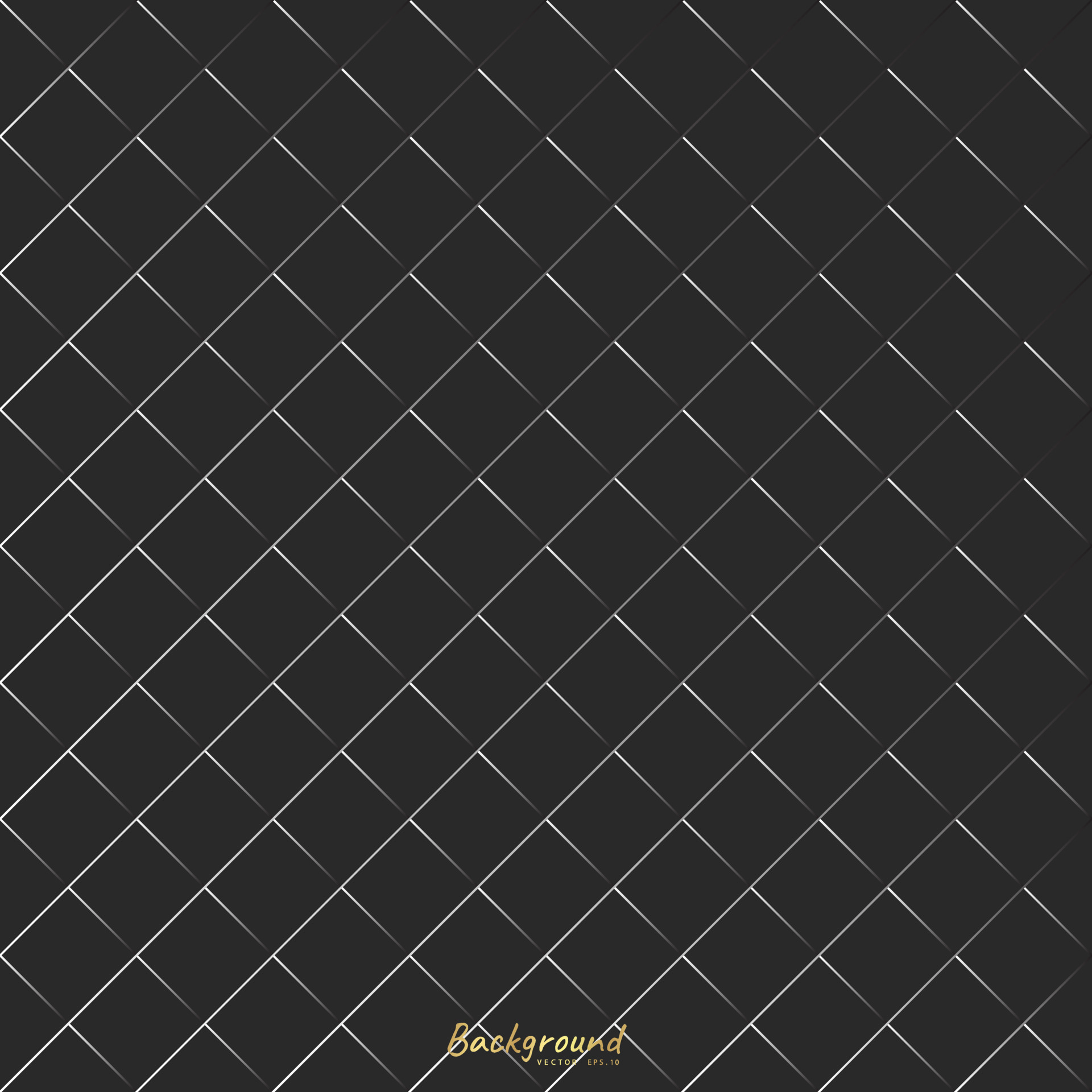 Abstract Black Background With Diagonal Lines Gradient Vector Retro Line Pattern Design