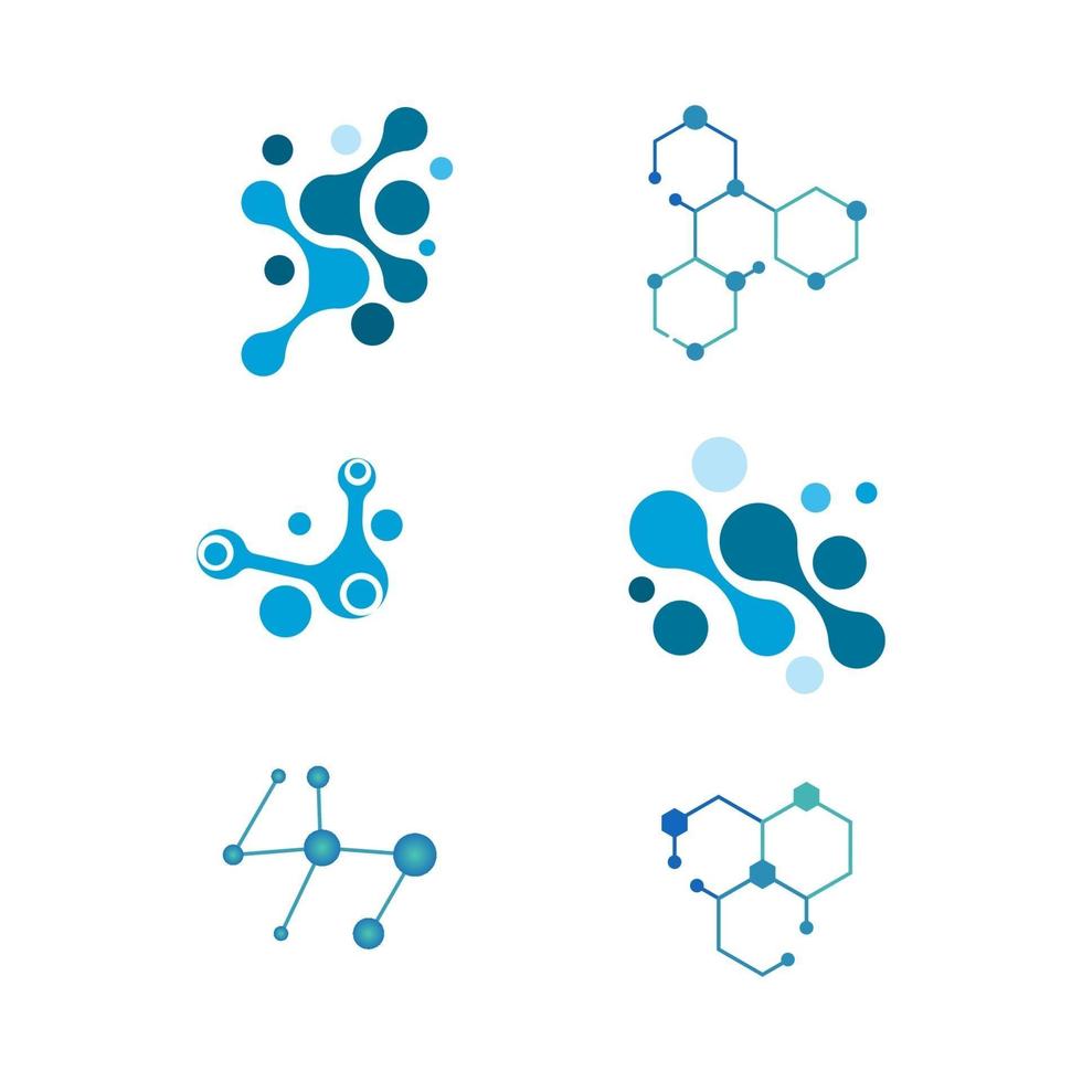 Molecule Vector Illustration Design 3681966 Vector Art At Vecteezy