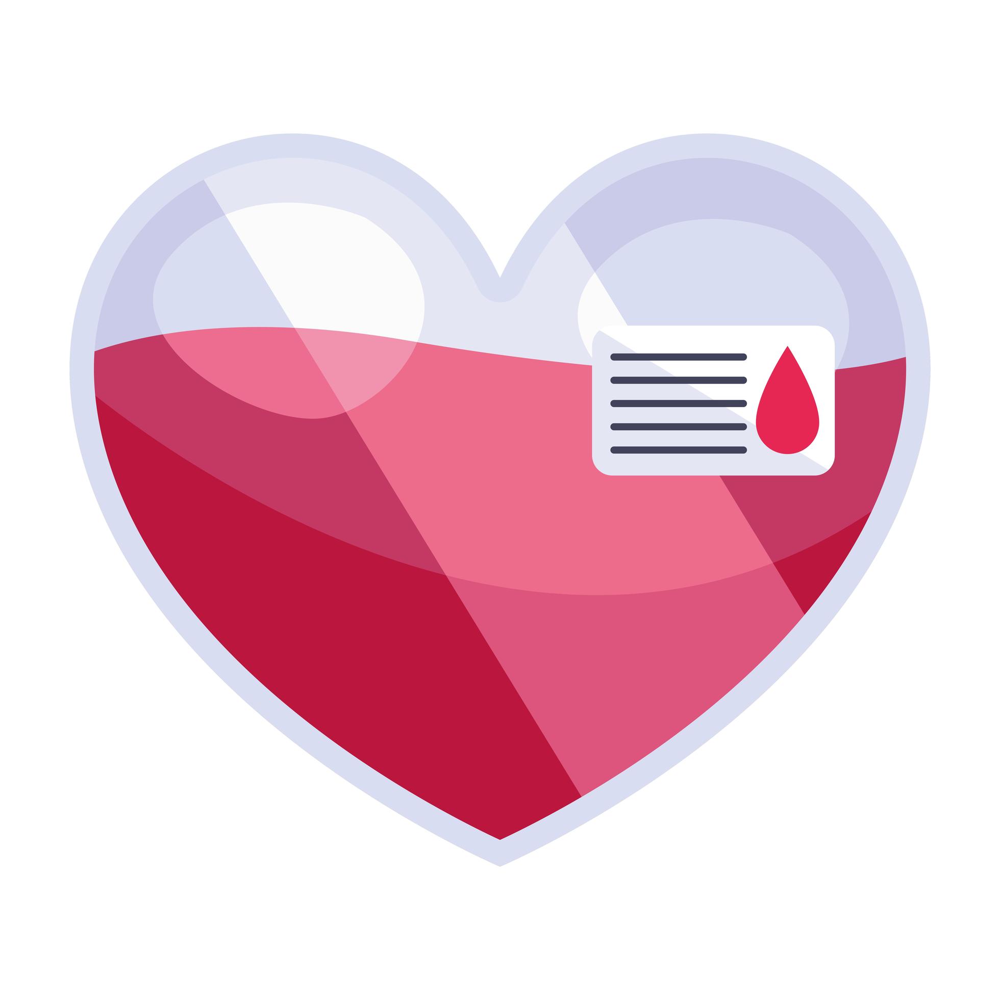 heart with blood 3687265 Vector Art at Vecteezy