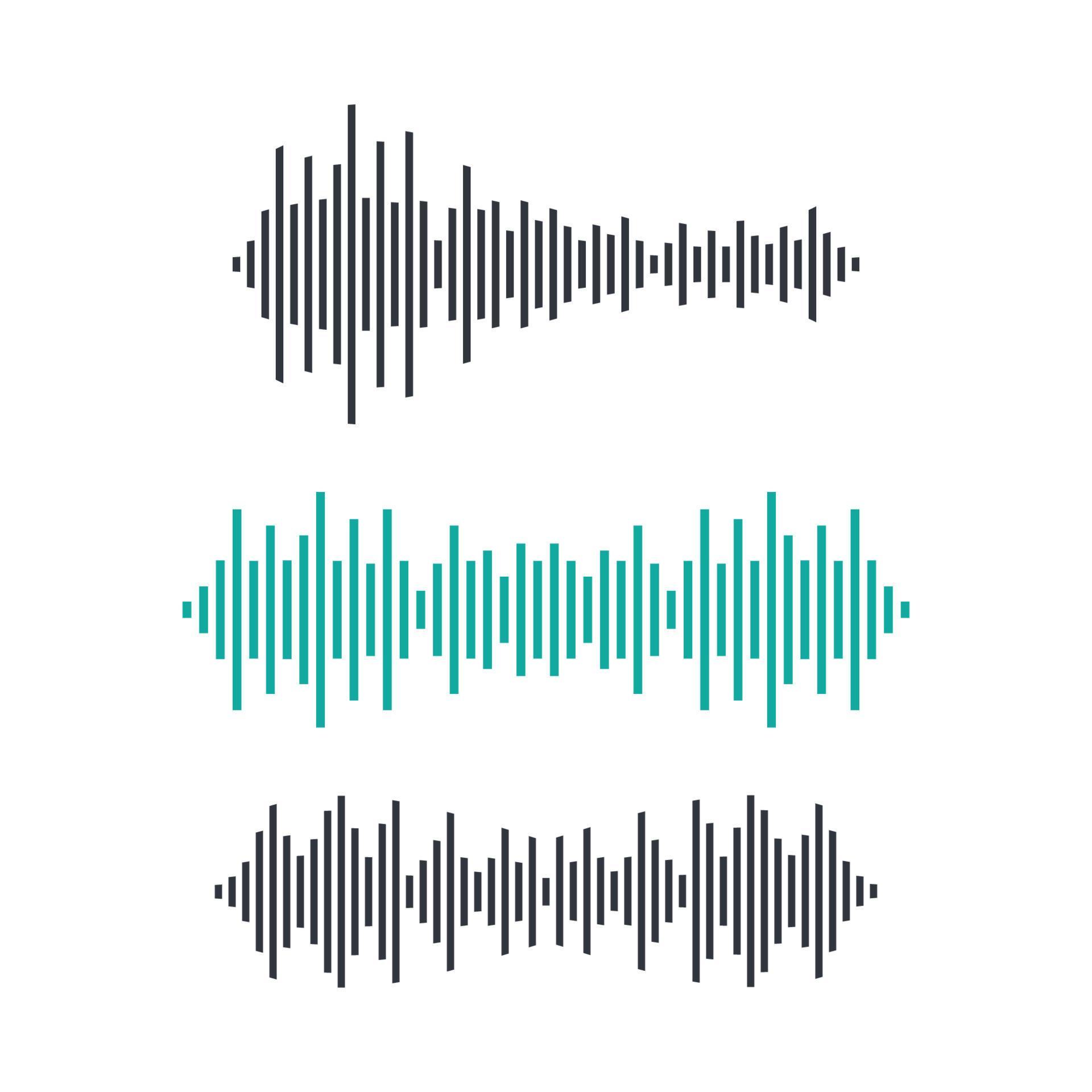 Sound wave images 3687391 Vector Art at Vecteezy