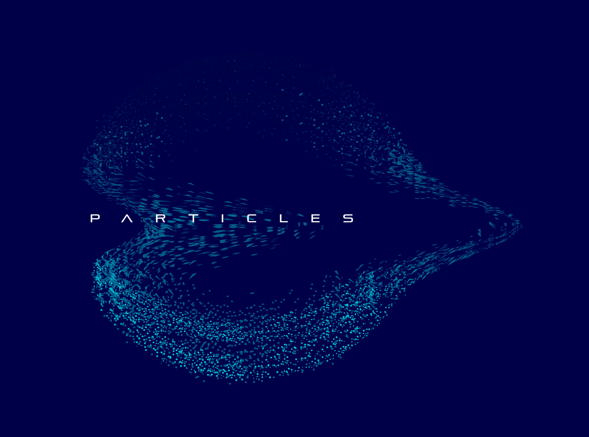 Abstract Vector Explosion Colorful Particles Wave Background Big Data Algorithms Visualization