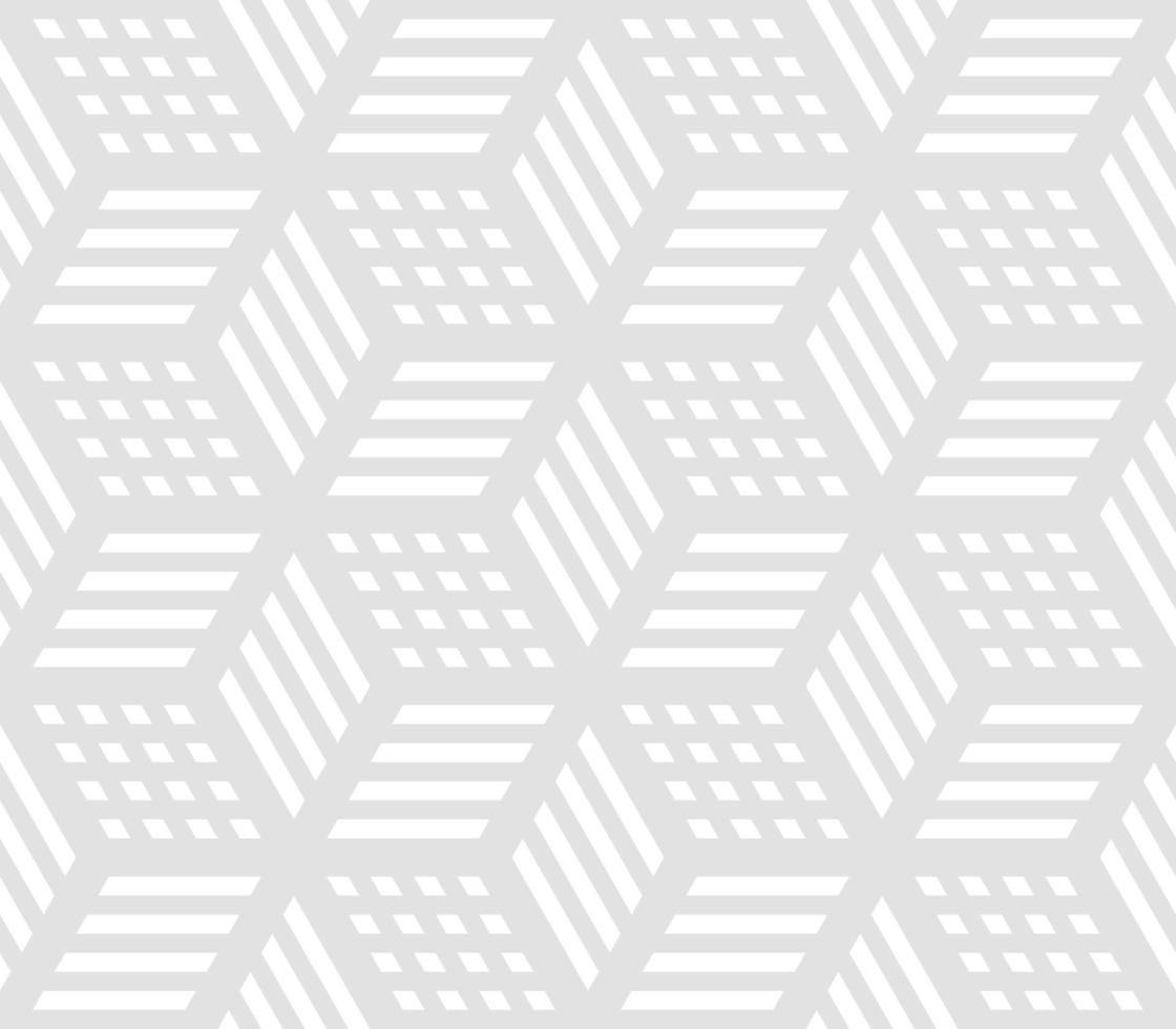 Seamless Pattern Of Linear Cube Endless Cubic Background 3721989 Vector Art At Vecteezy