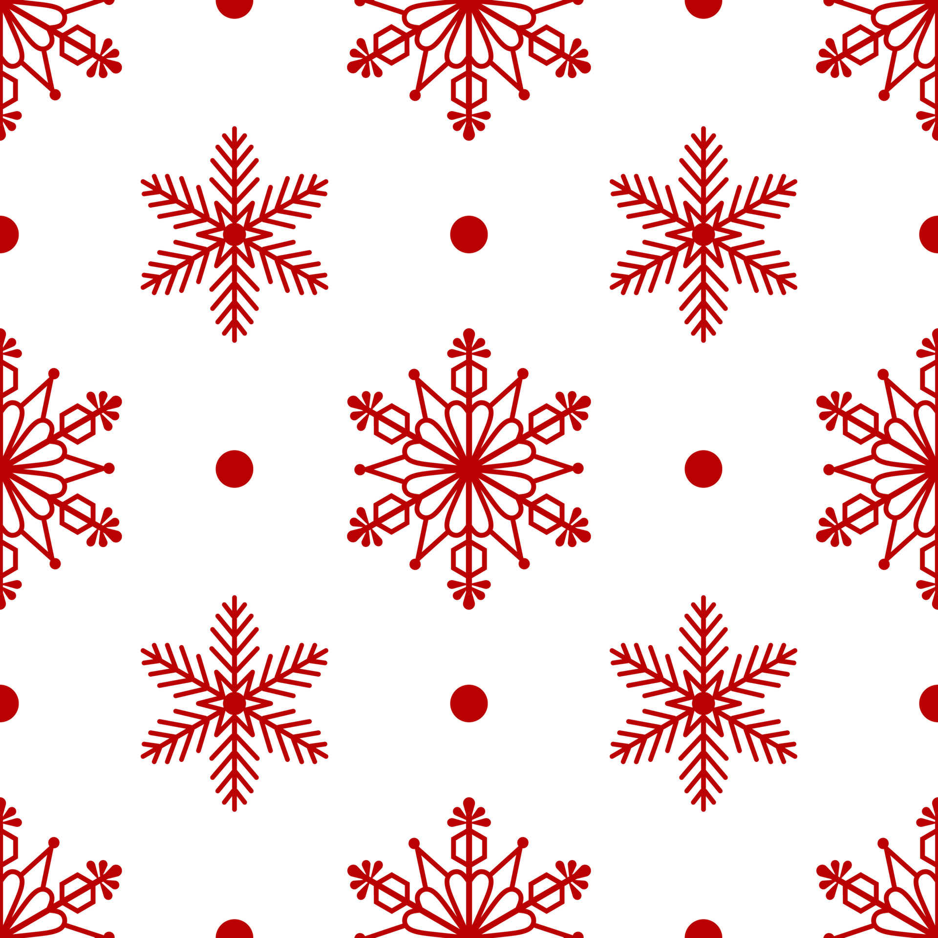 christmas seamless pattern. snowflakes texture 3722733 Vector Art at ...