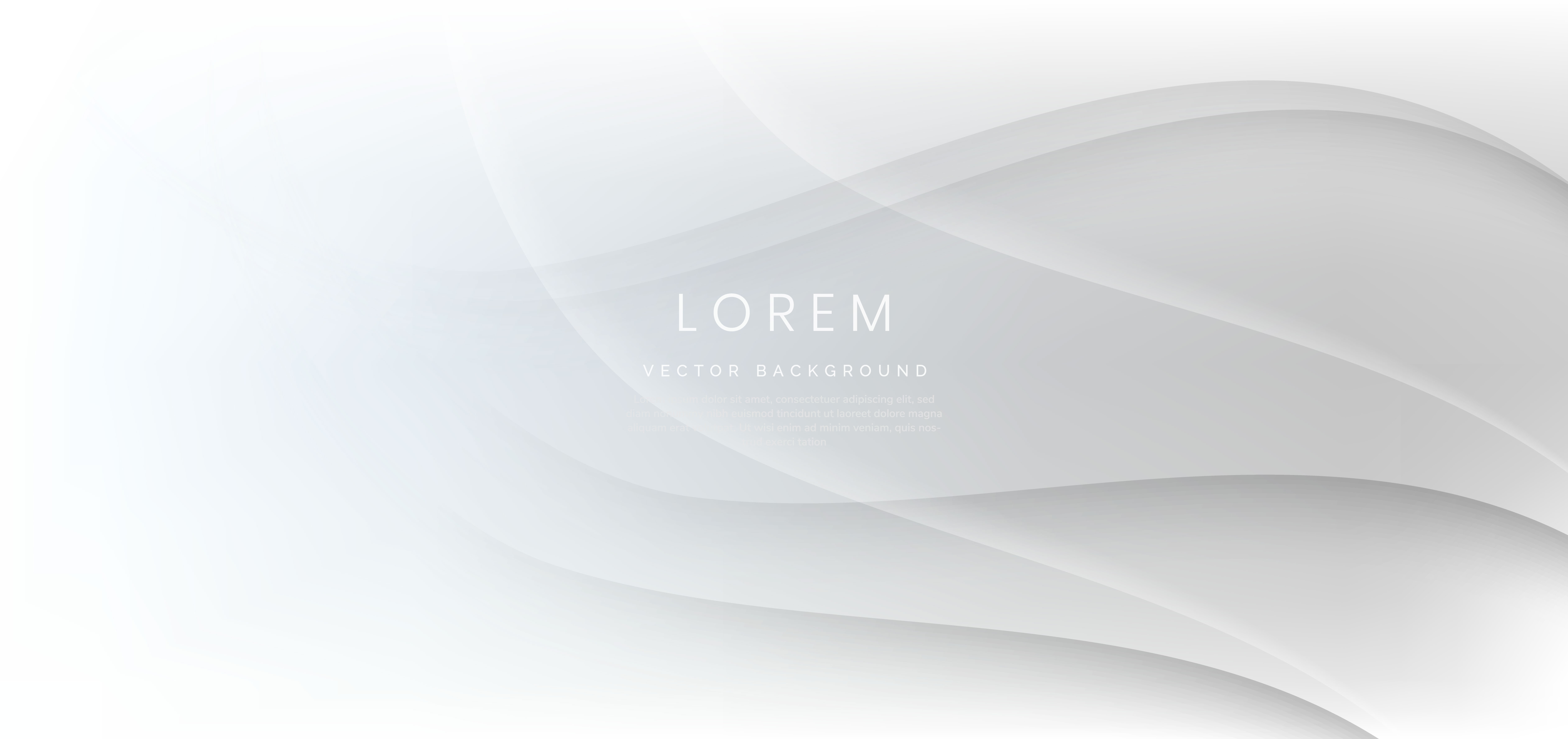 Abstract wave trendy geometric abstract background with white and grey ... Abstract wave trendy geometric abstract background with white and grey ...