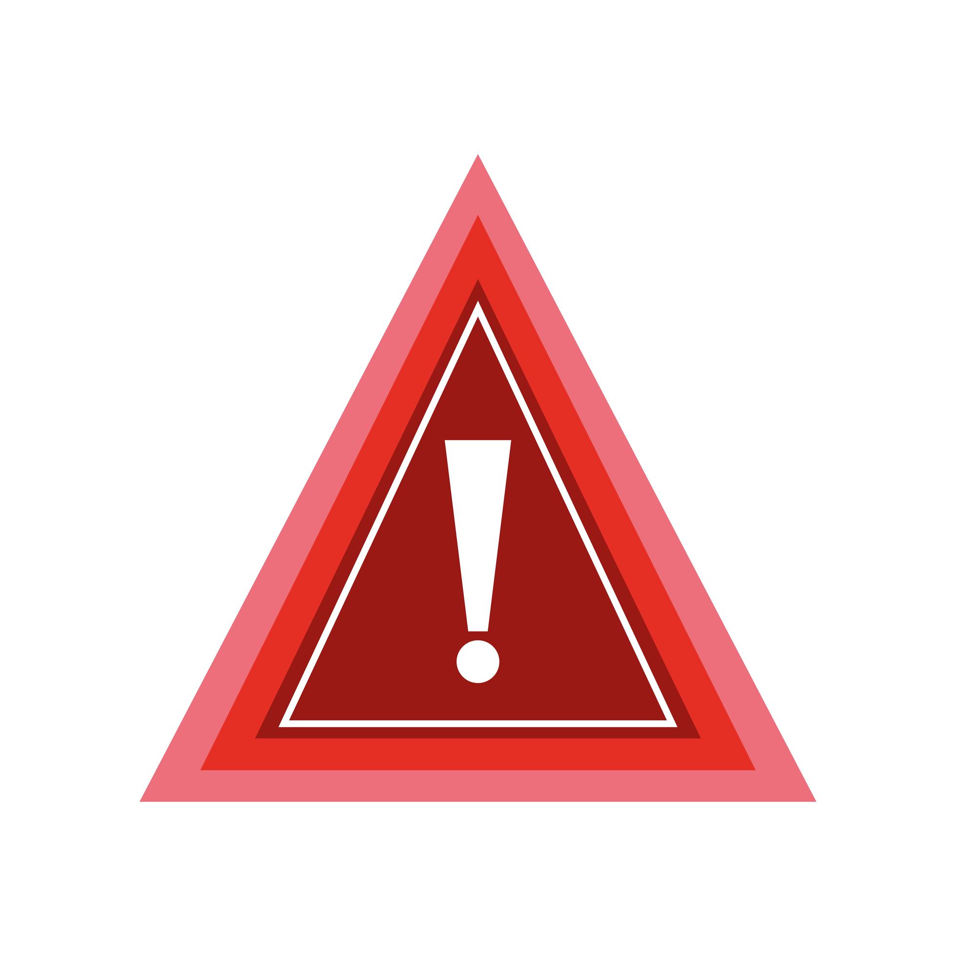 warning alert sign 3729235 Vector Art at Vecteezy