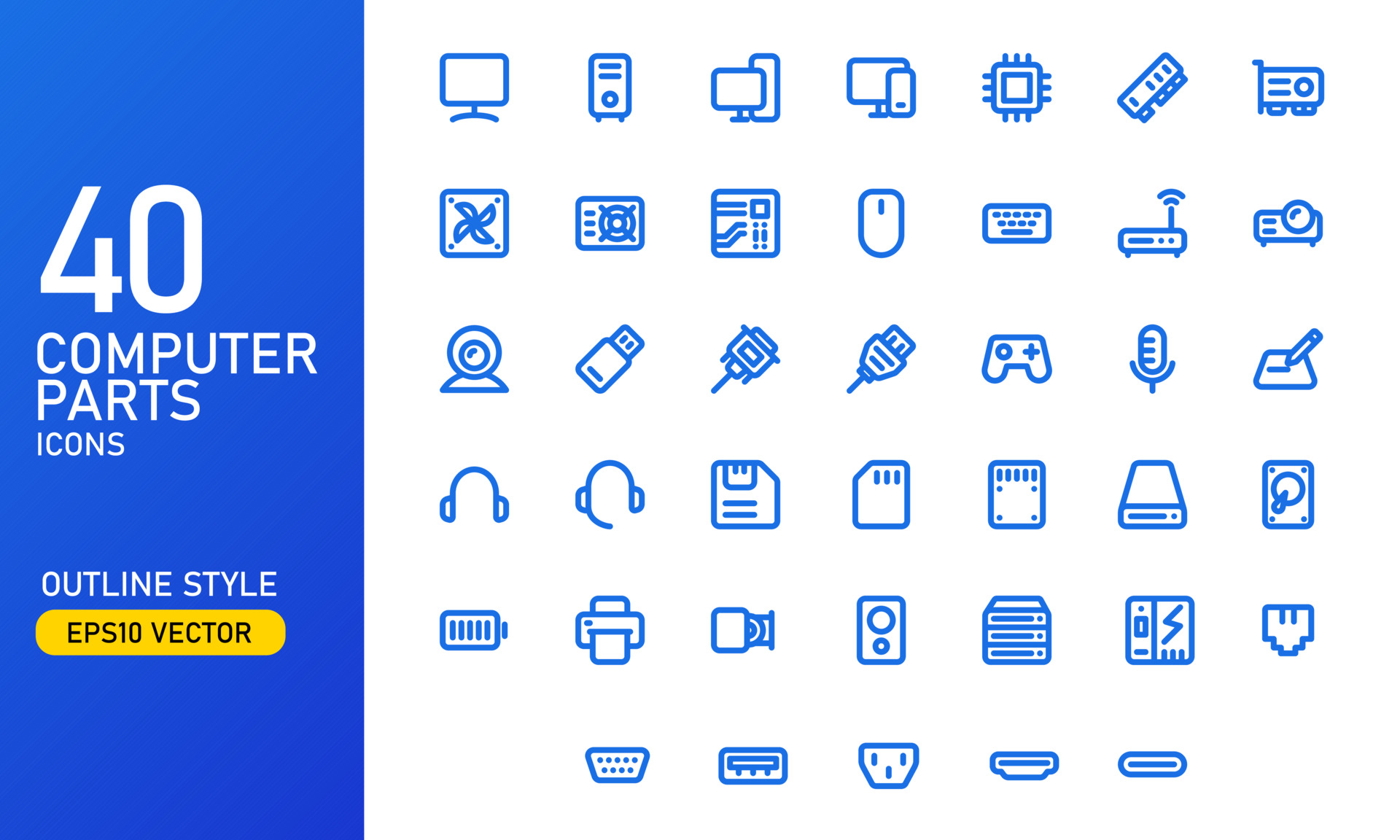 Computer Components Vector Art, Icons, and Graphics for Free Download