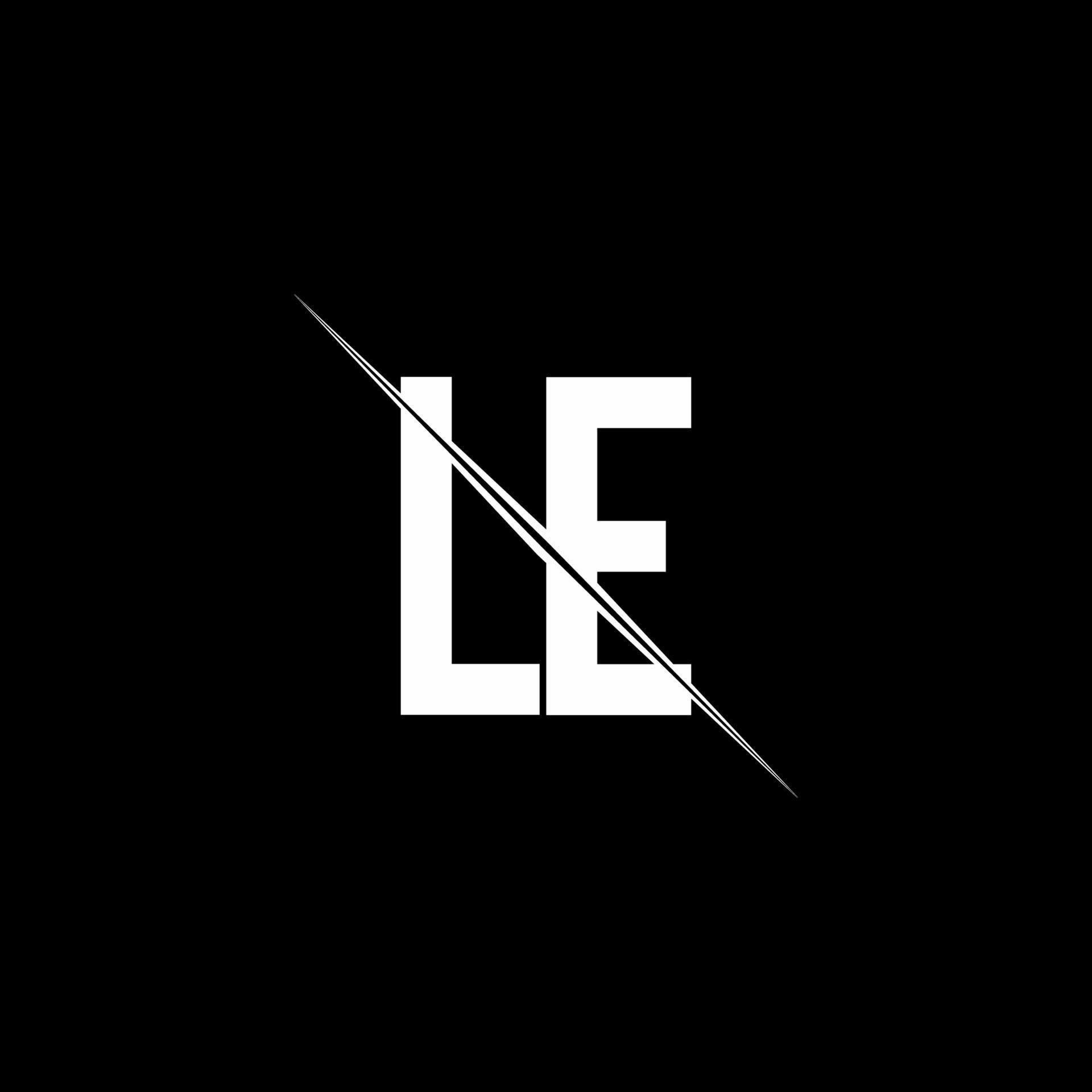 LE logo monogram with slash style design template 3740602 Vector Art at ... LE logo monogram with slash style design template 3740602 Vector Art at ...
