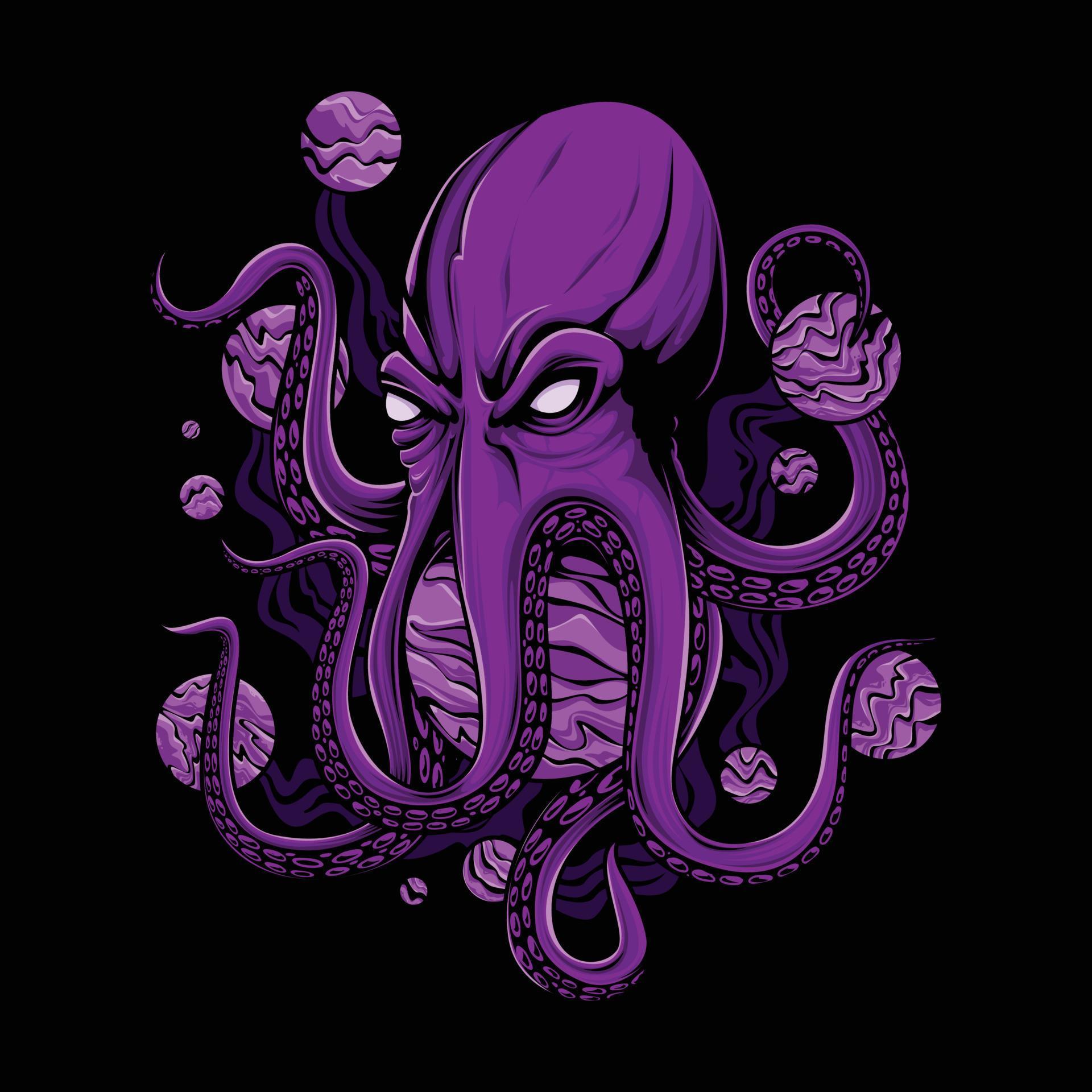 The Octopus Rules The Universe Vector Artwork 3741382 Vector Art At the-octopus-rules-the-universe-vector-artwork-3741382-vector-art-at