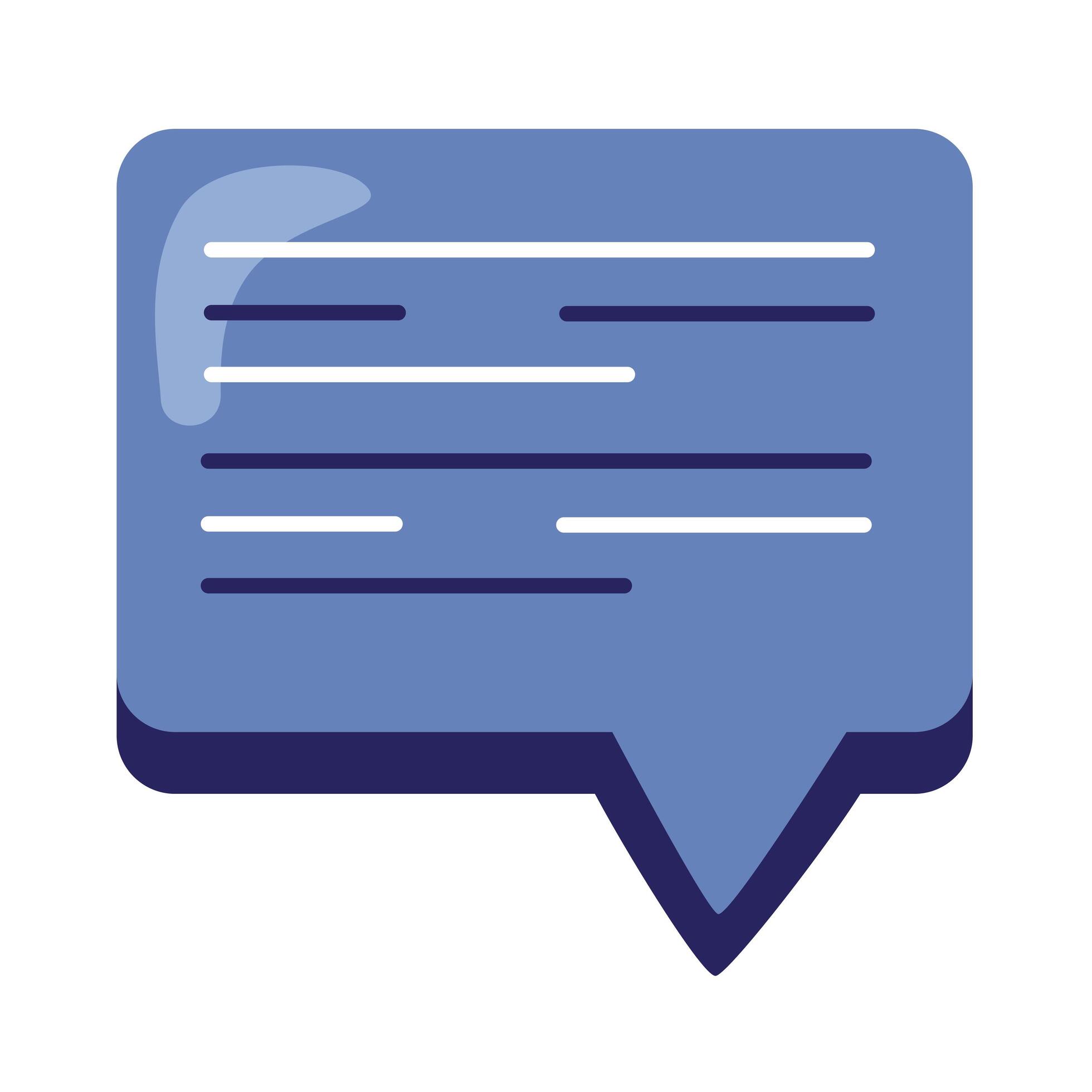 speech bubble message 3750301 Vector Art at Vecteezy