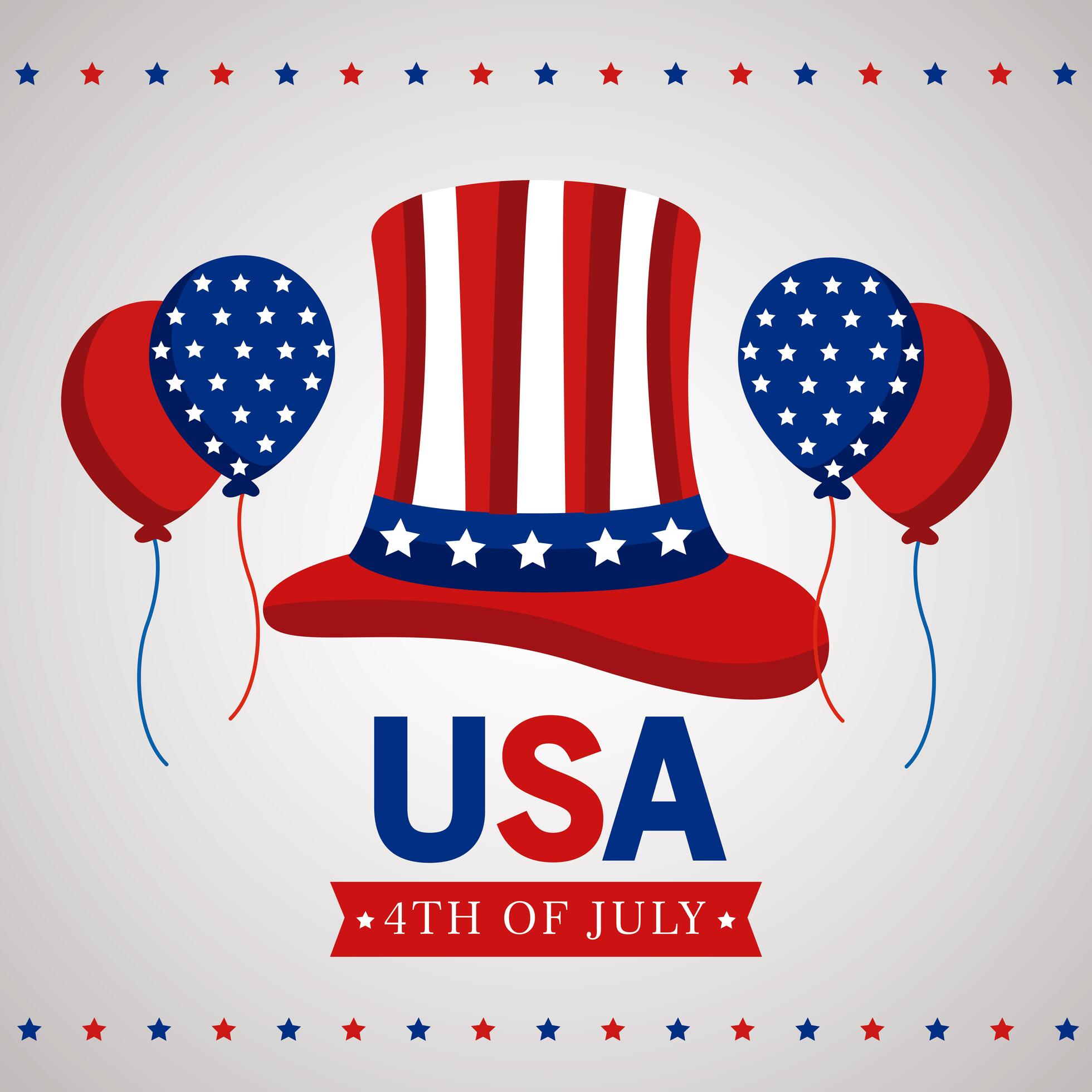 usa independence party 3750563 Vector Art at Vecteezy