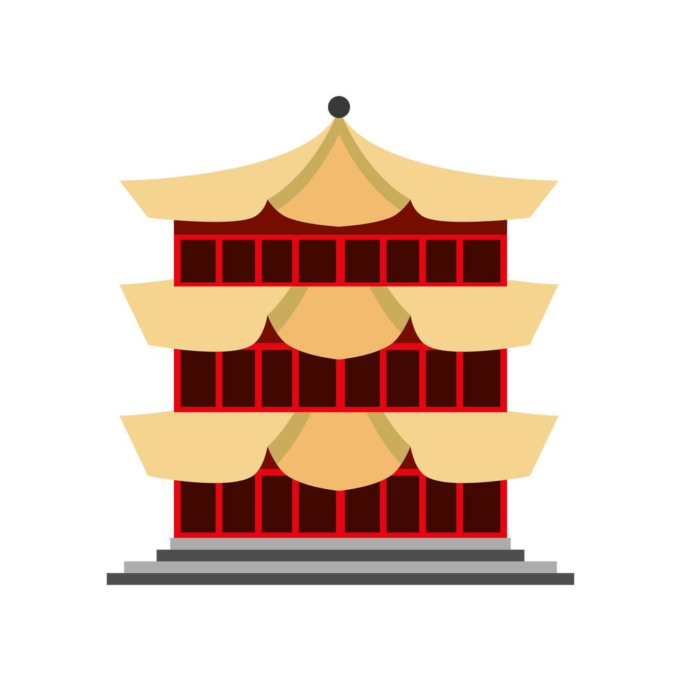 chinese traditional building 3755195 Vector Art at Vecteezy