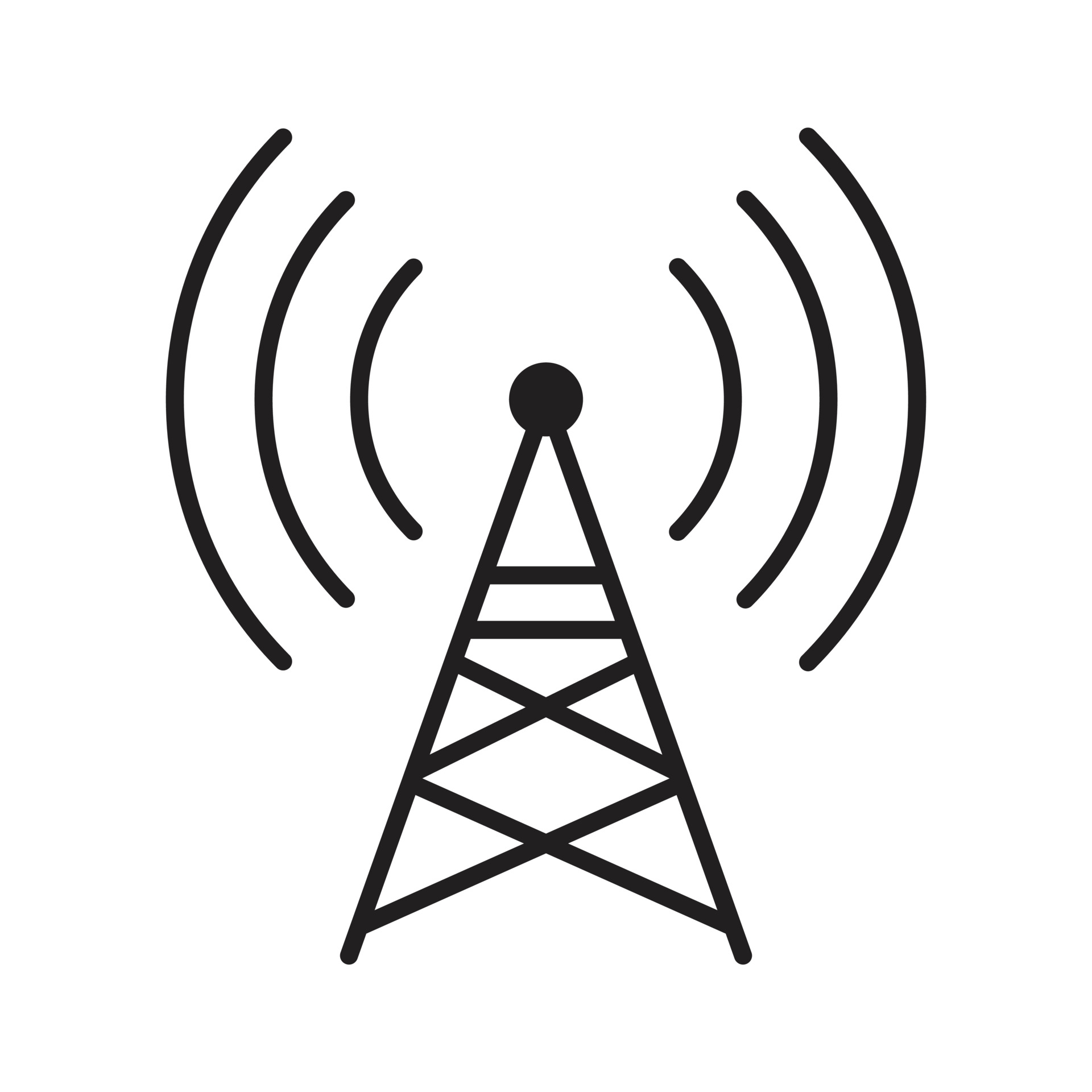 Radio Tower Vector Art Icons And Graphics For Free Download