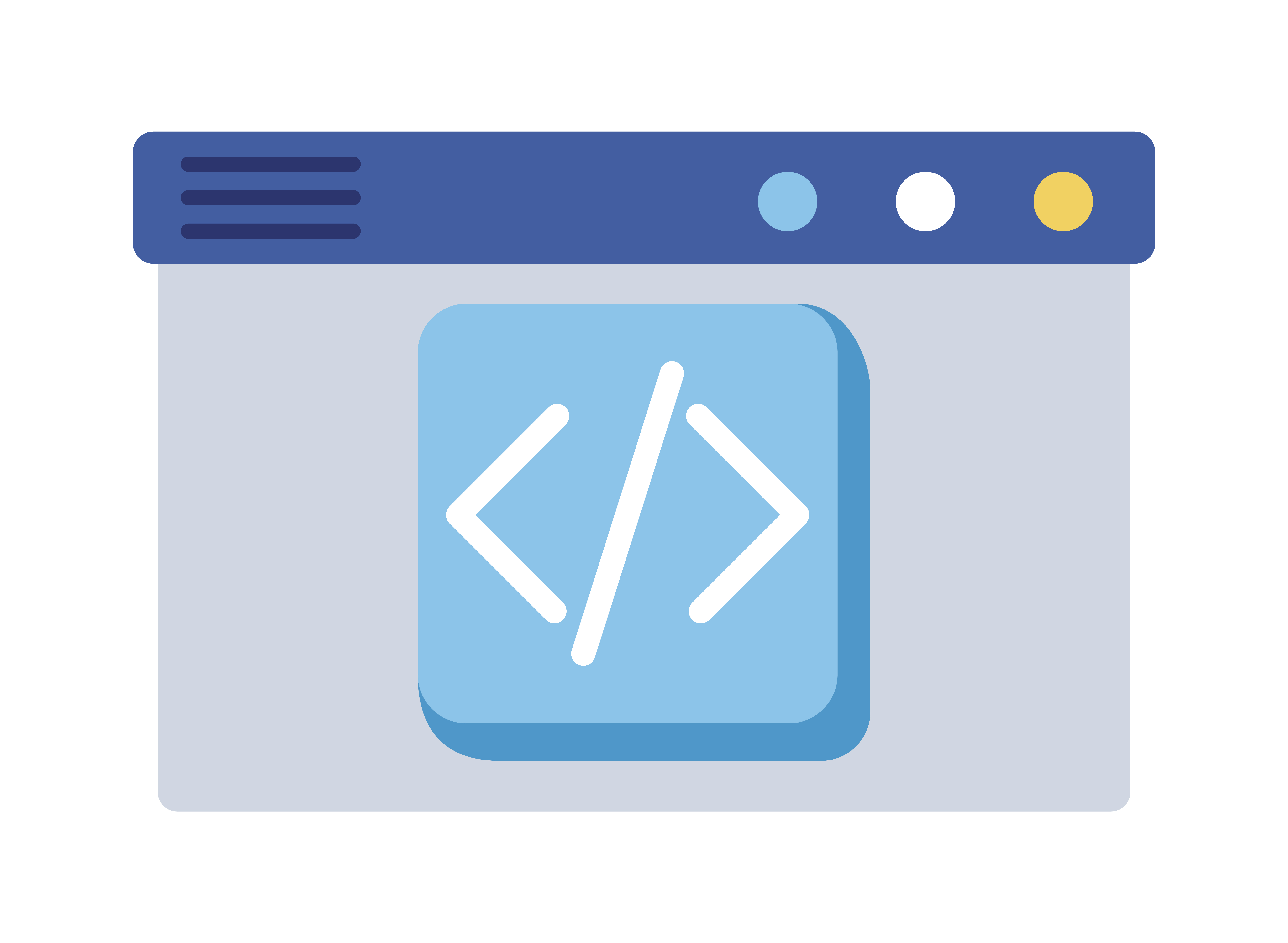 webpage template with coding 3760238 Vector Art at Vecteezy