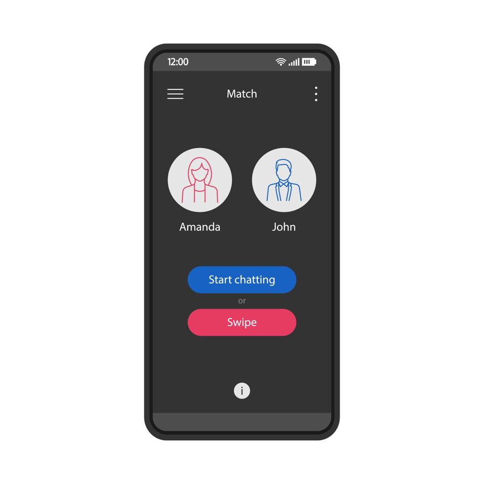 Dating app interface vector template 3761574 Vector Art at Vecteezy Dating app interface vector template 3761574 Vector Art at Vecteezy