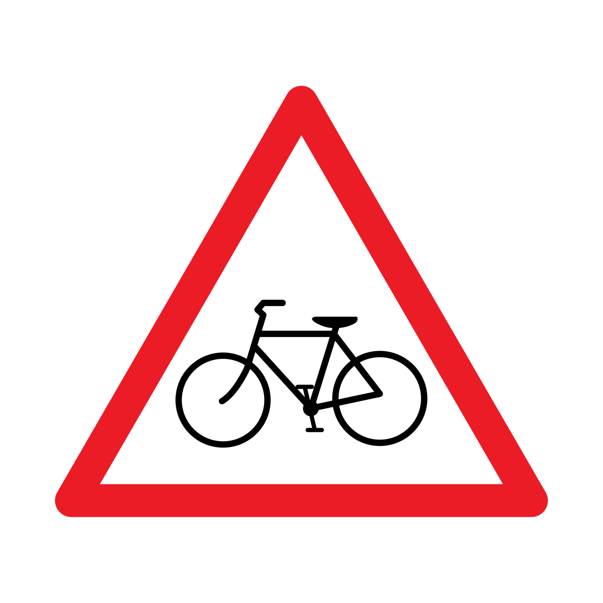 Bicycle Sign Vector