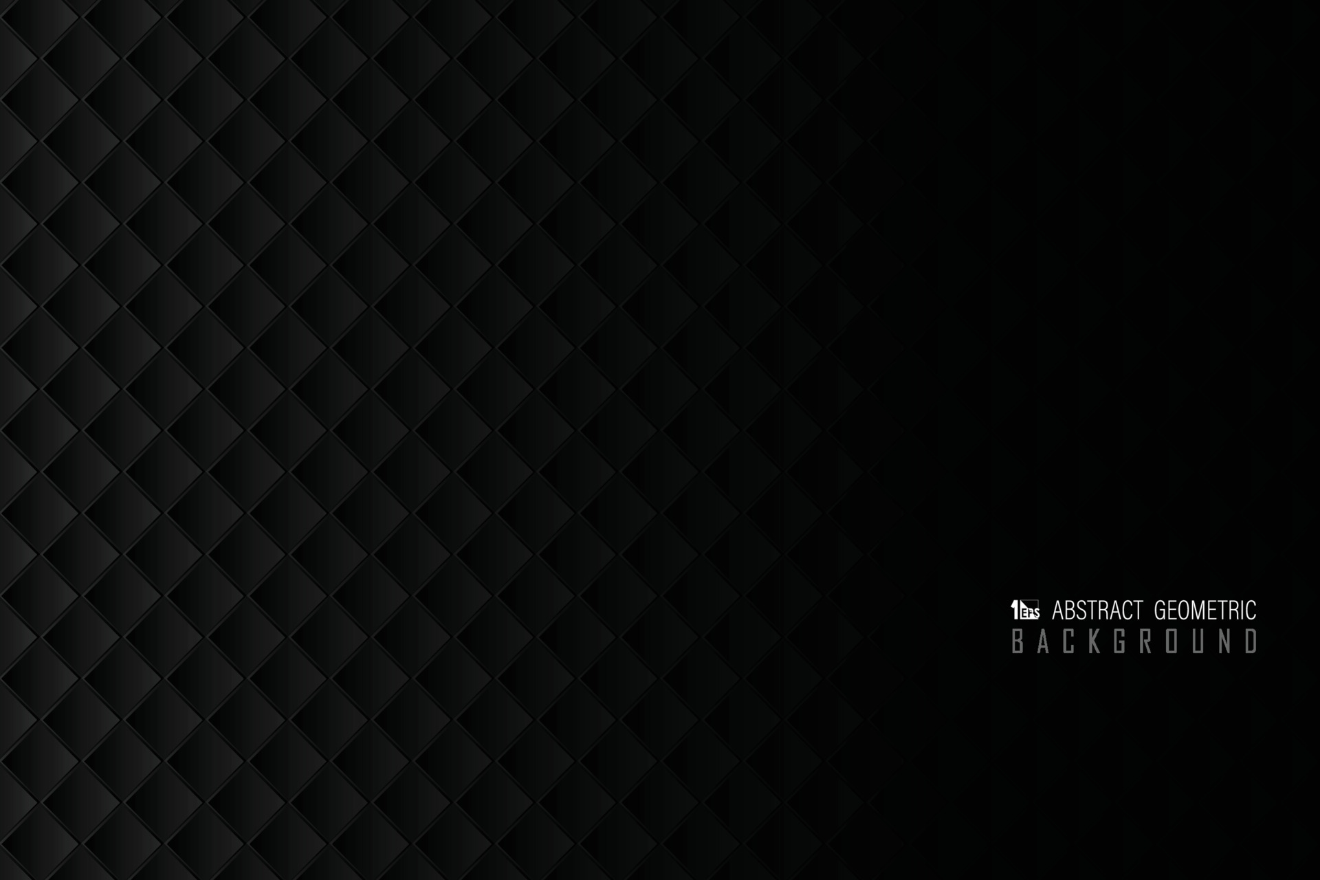 Abstract design of black template pattern decorative artwork geometric ...