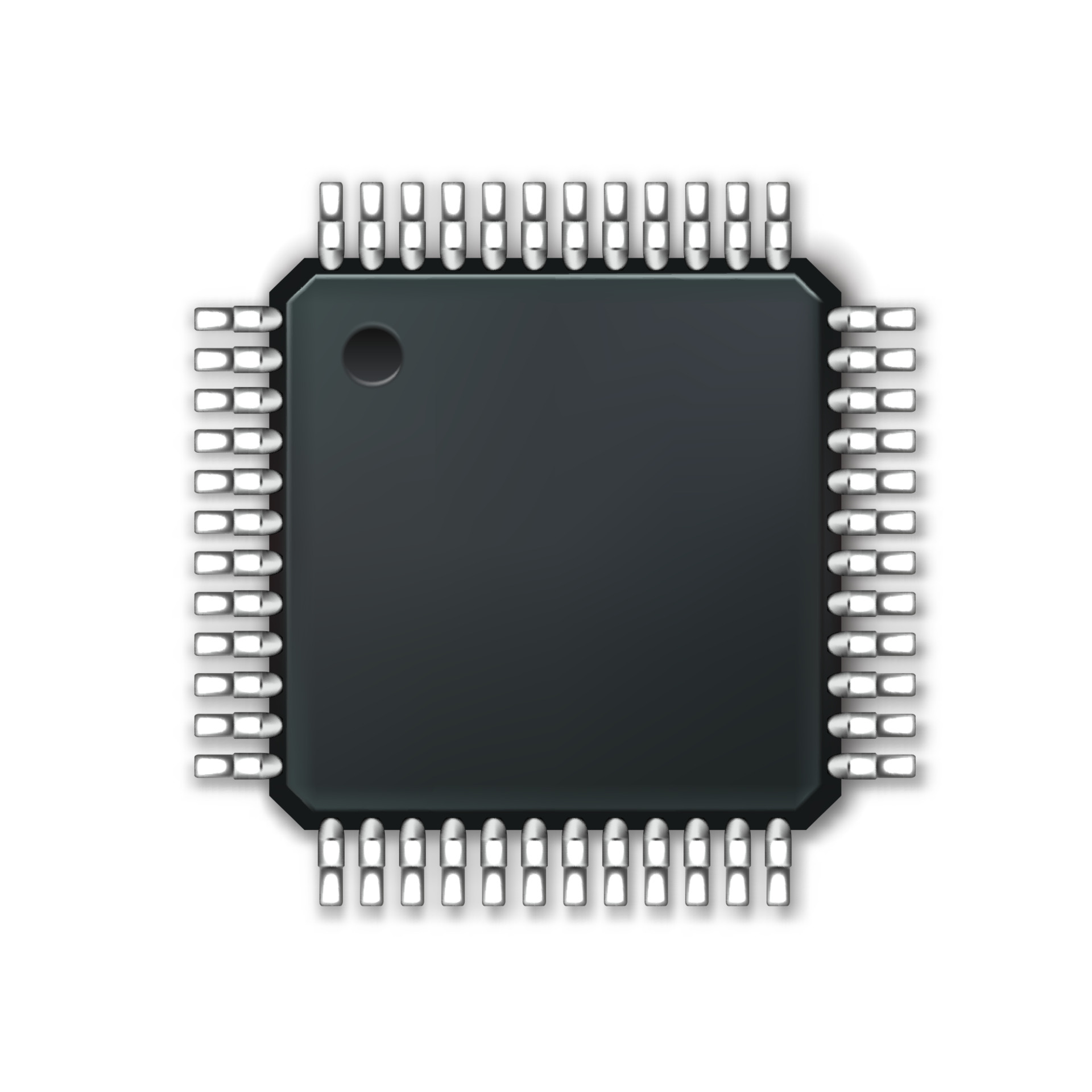 Microchip. Computer CPU. Microprocessor. 3D realistic illustration ... Microchip. Computer CPU. Microprocessor. 3D realistic illustration ...