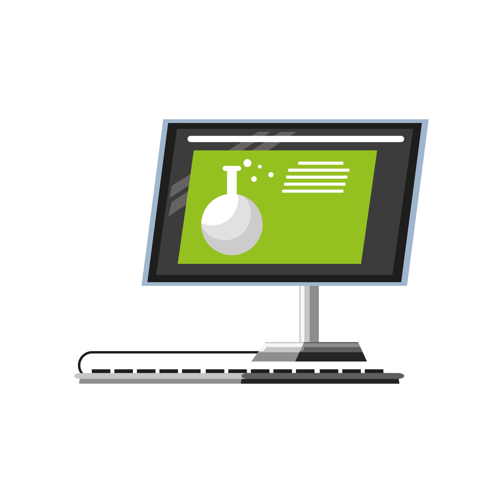 online chemistry class 3794852 Vector Art at Vecteezy