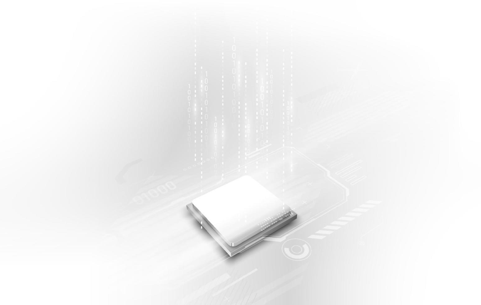 Circuit board. Technology background. Central Computer Processors CPU ...