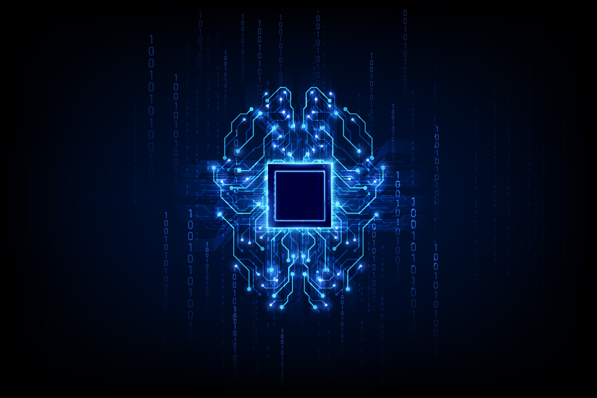 Abstract technology chip processor background circuit board and html ...