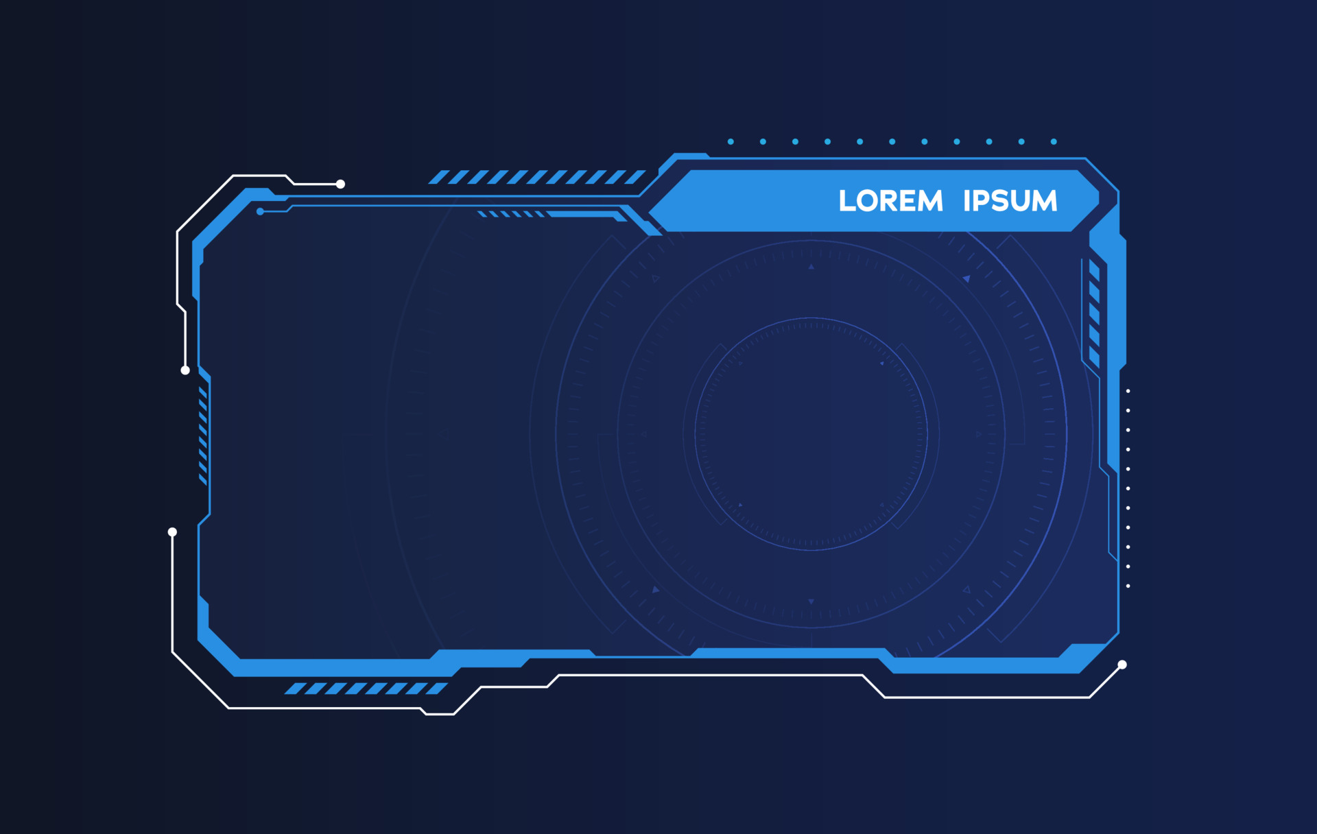 abstract hud ui gui future futuristic screen system virtual design ...