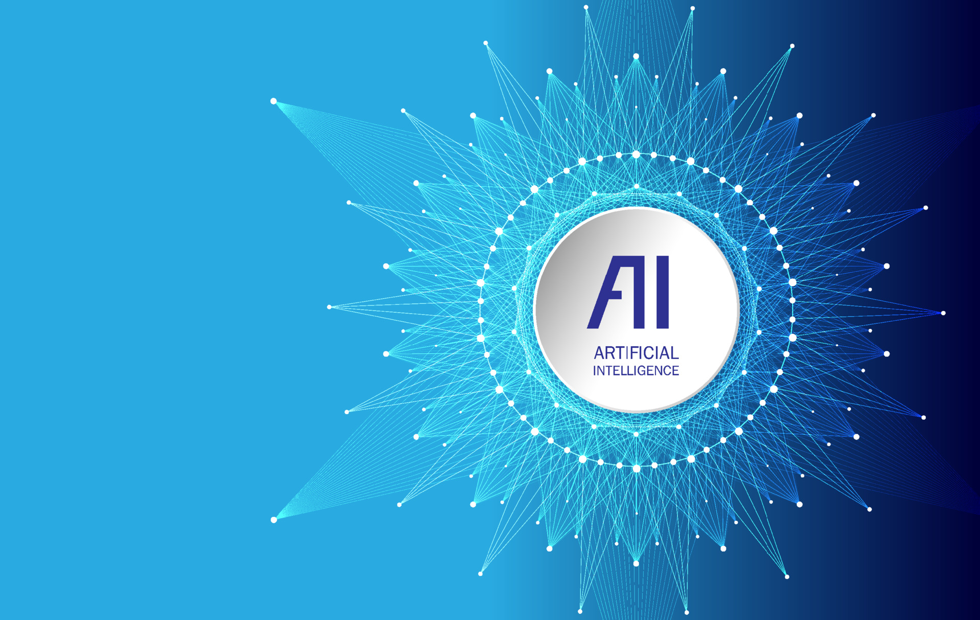 Artificial Intelligence Logo. Artificial Intelligence and Machine ...