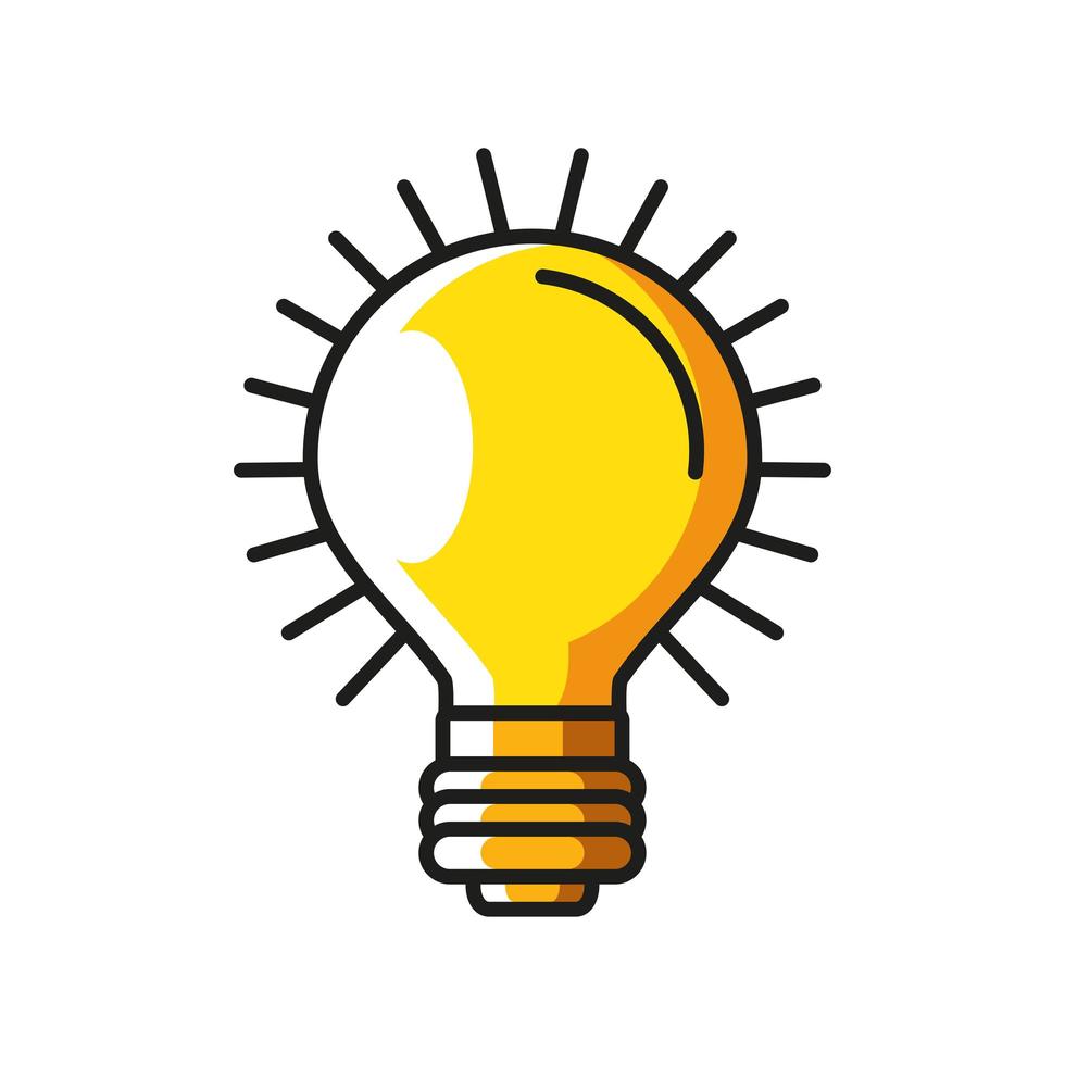 light bulb idea 3800810 Vector Art at Vecteezy