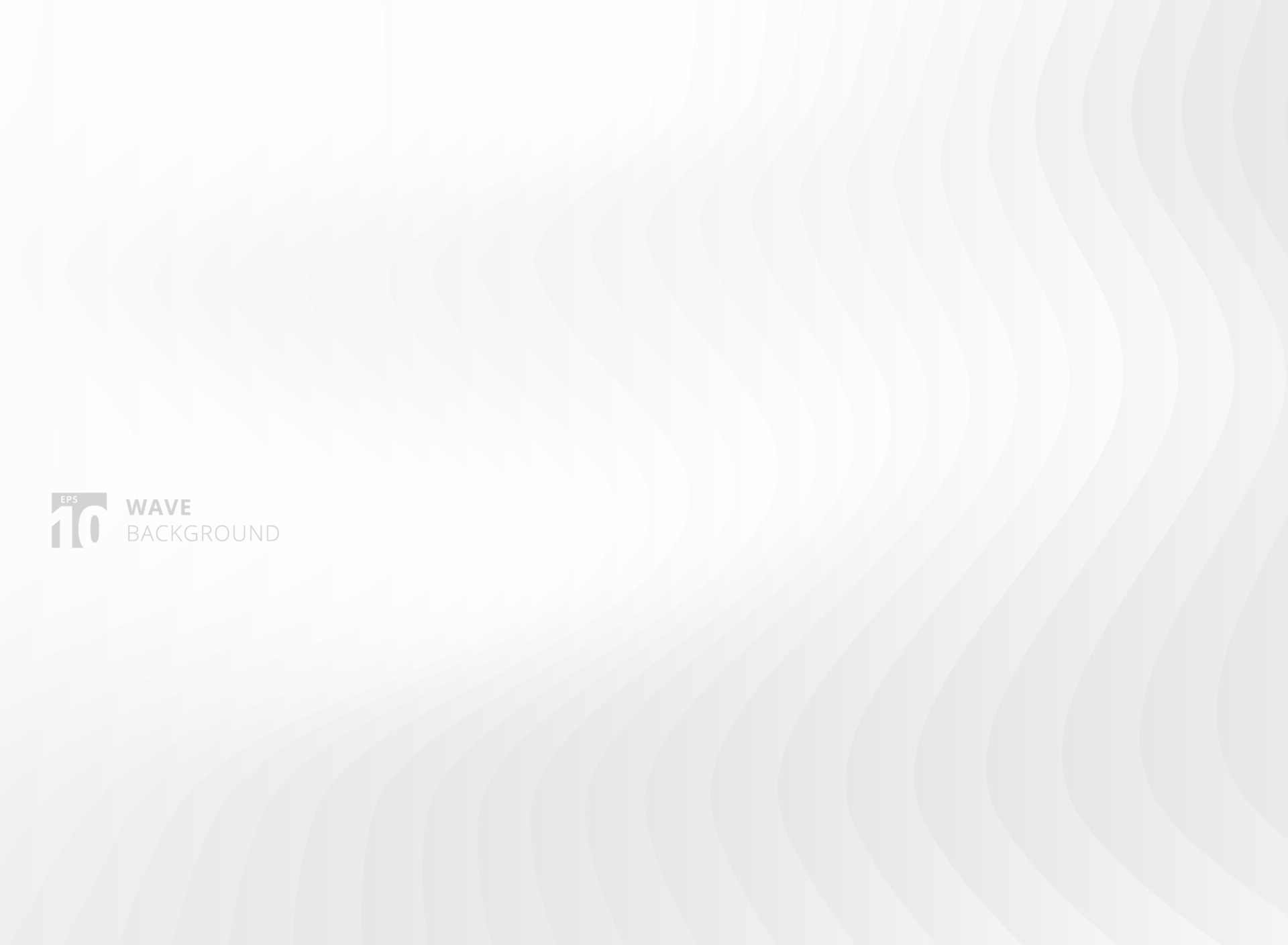 Abstract white waves pattern background and texture. 3807832 Vector Art ...