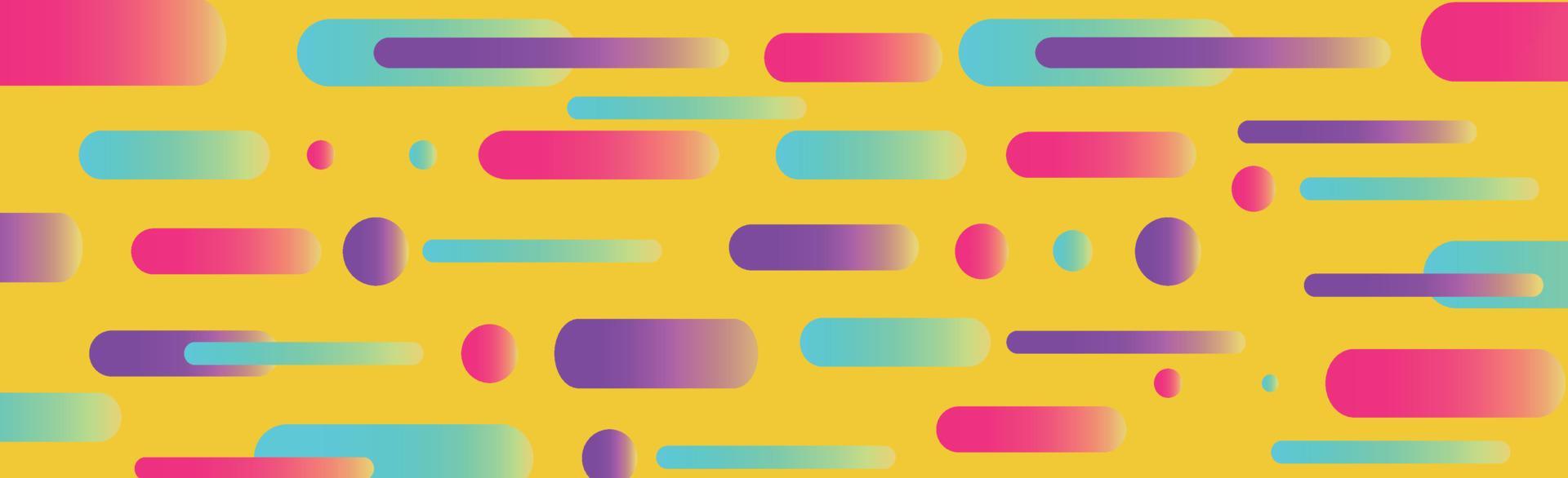 Modern Abstraction Composition Made Of Various Rounded Shapes Of Lines In Color Vector