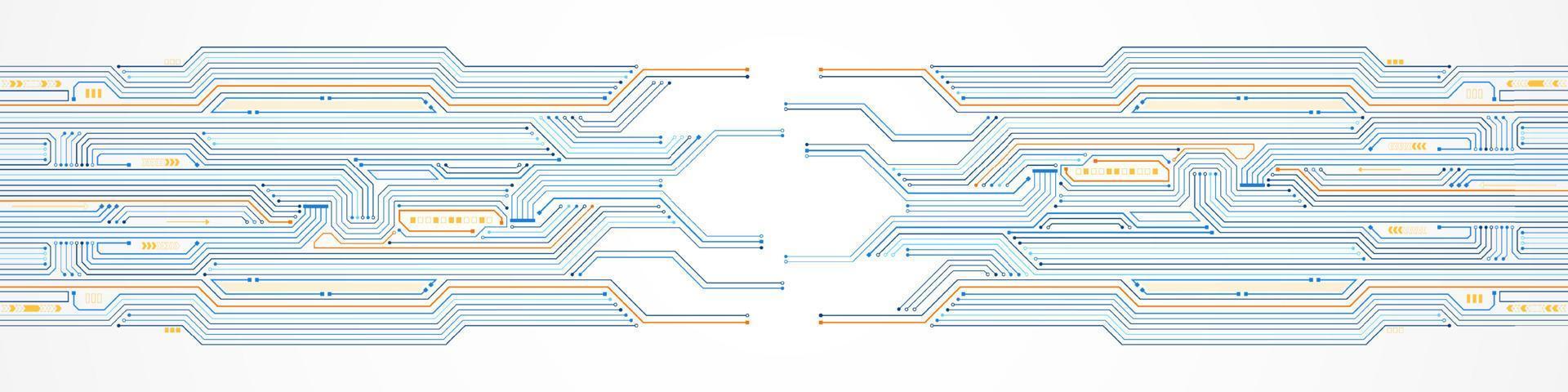 Abstract Technology Background Circuit Board Pattern Microchip Power