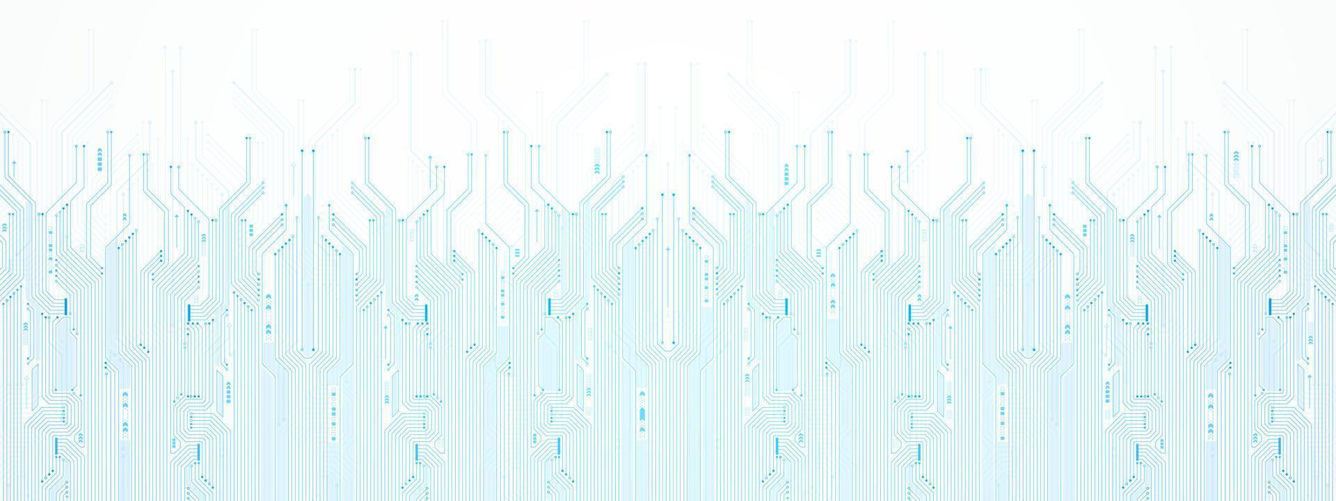 Abstract Technology Background Circuit Board Pattern Microchip Power Line 3809897 Vector Art