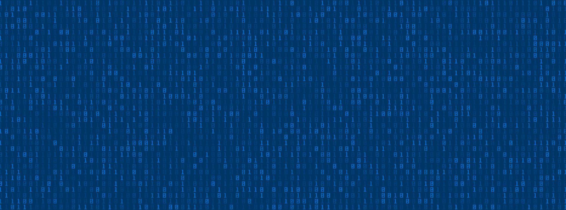 Digital Binary Code Data Background Computer Numbers Technological Concept 3809901 Vector Art