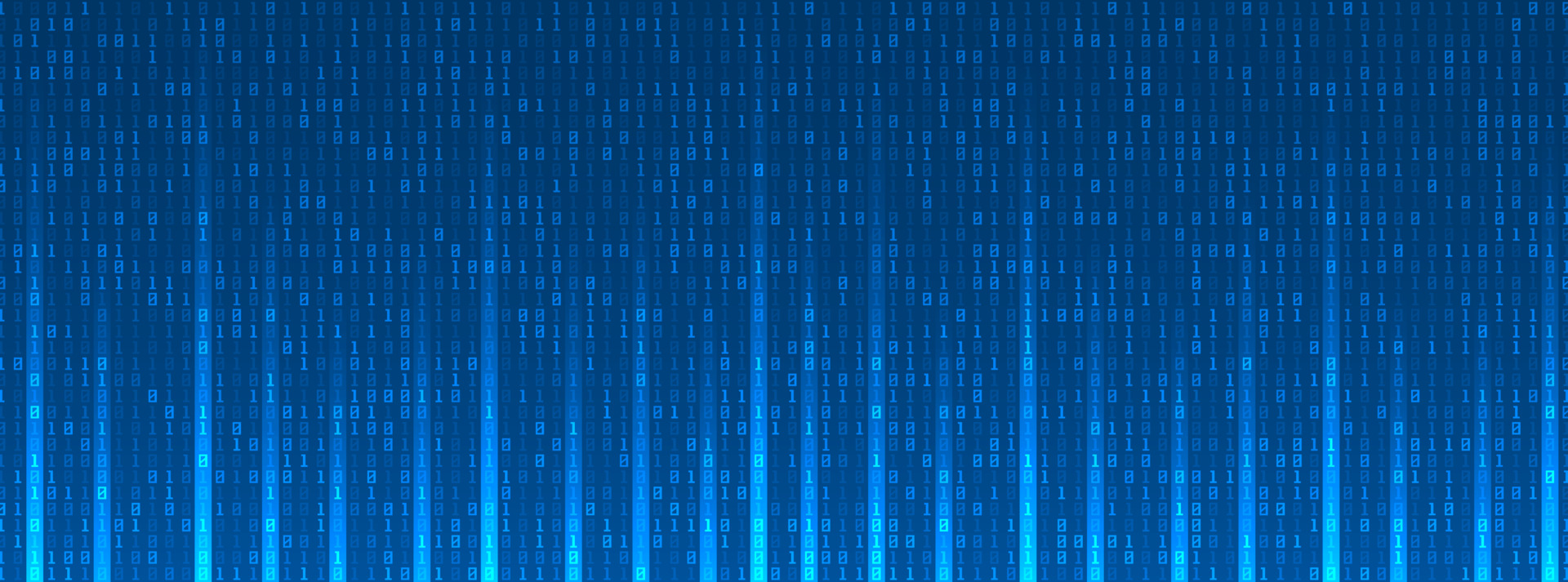 Digital binary code data background, computer numbers, technological ...