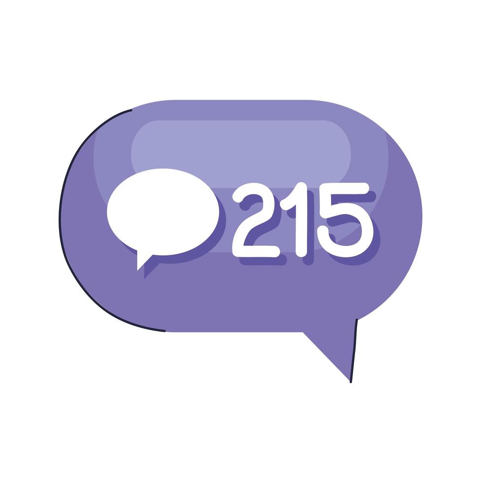 message notification icon 3812878 Vector Art at Vecteezy