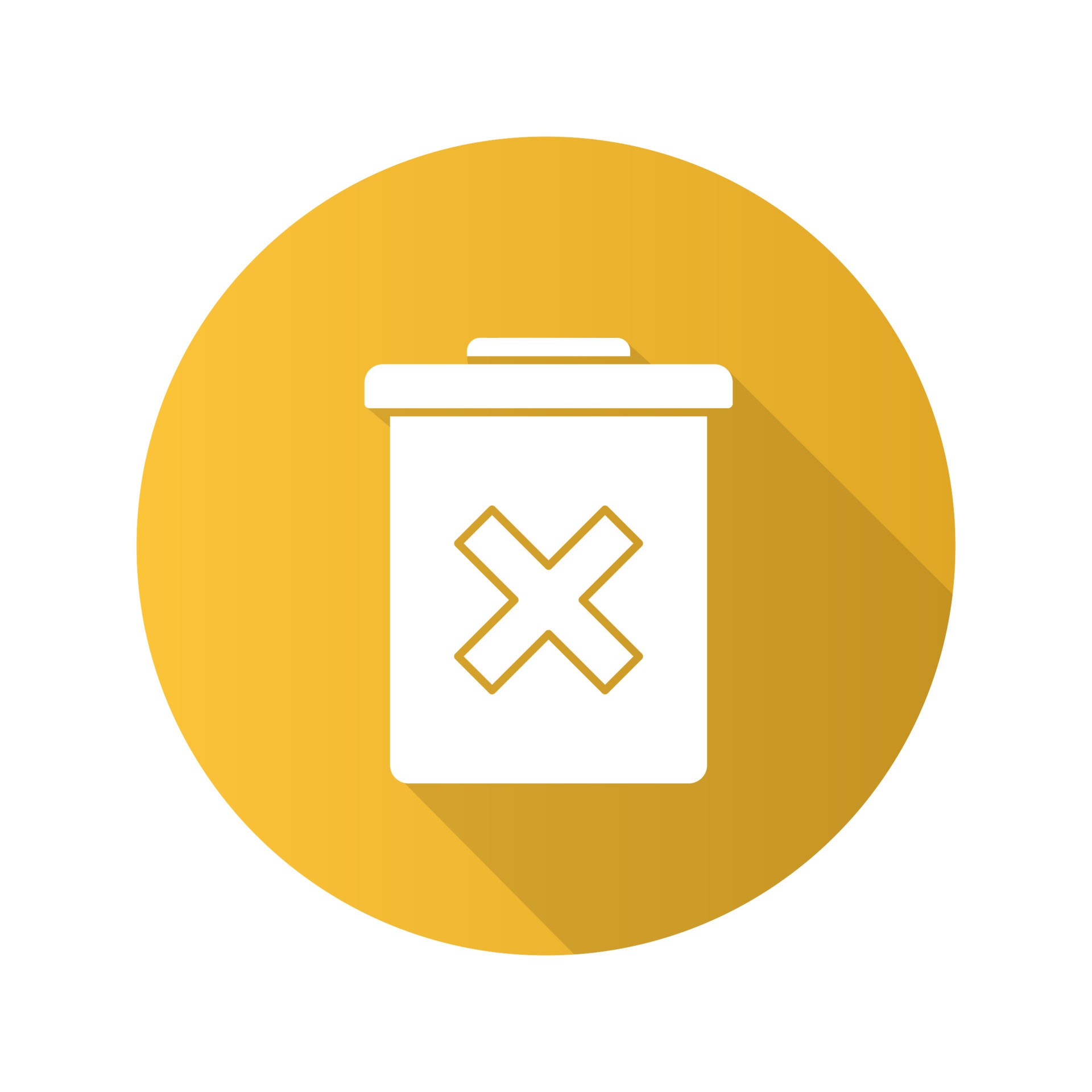 Delete forever button flat design long shadow glyph icon. Dustbin ... Delete forever button flat design long shadow glyph icon. Dustbin ...