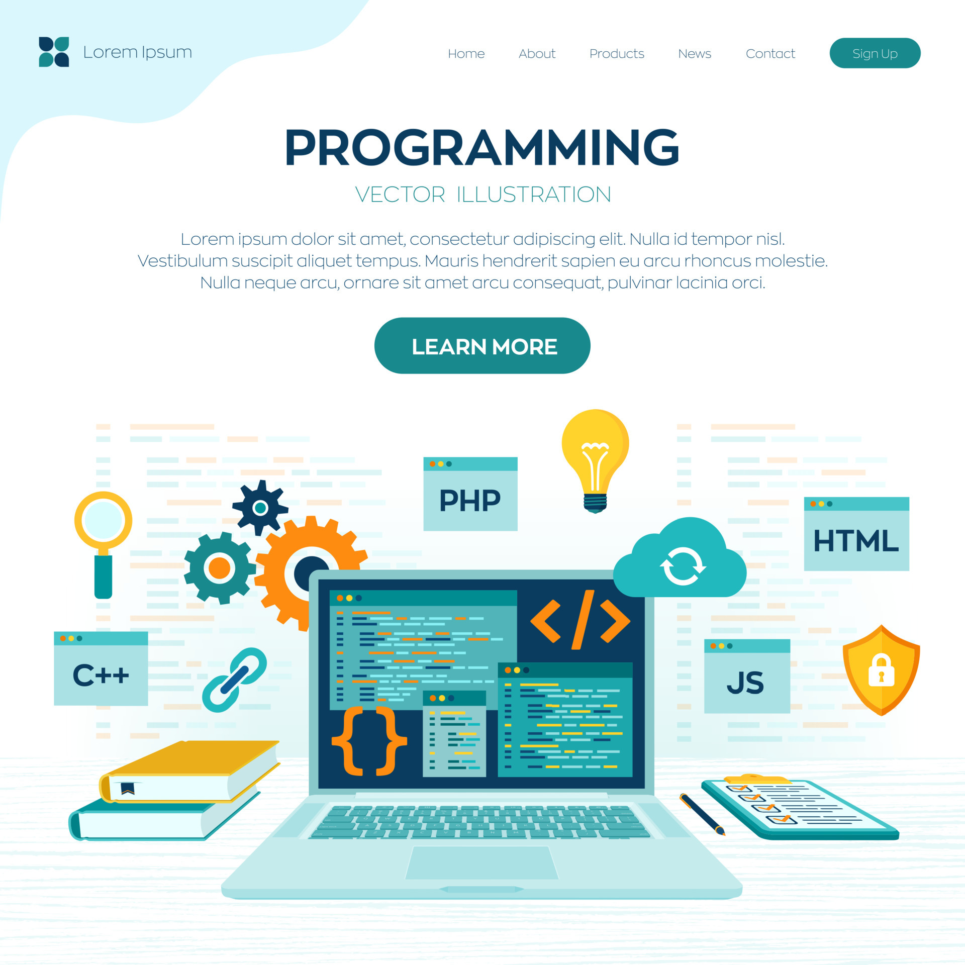 Programming Banner Coding Best Programming Languages Development And Software Concept