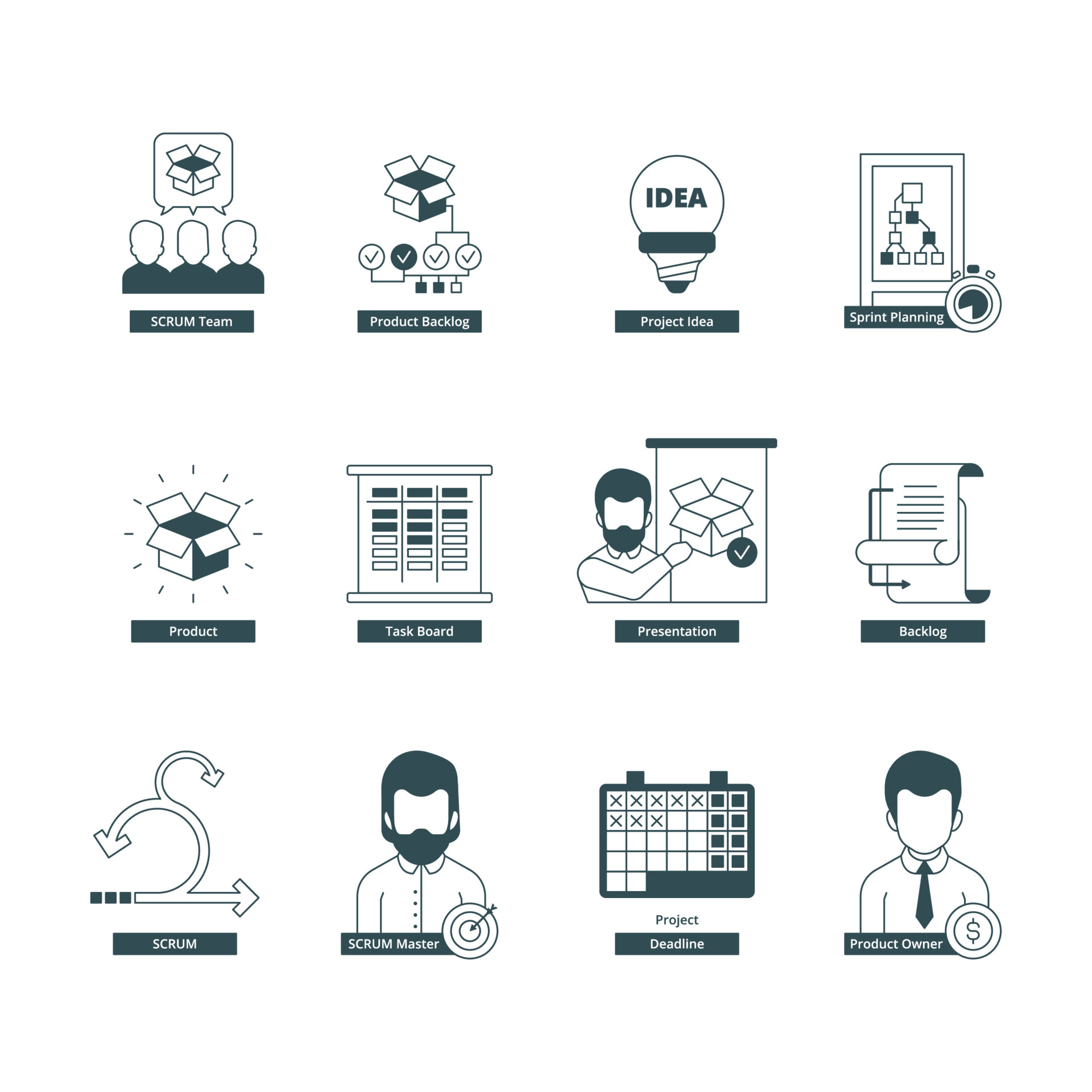 Methodology Icon Vector Art, Icons, and Graphics for Free Download